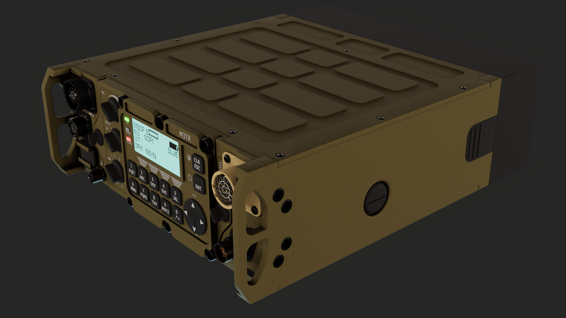 ArtStation - M3TR Military Radio