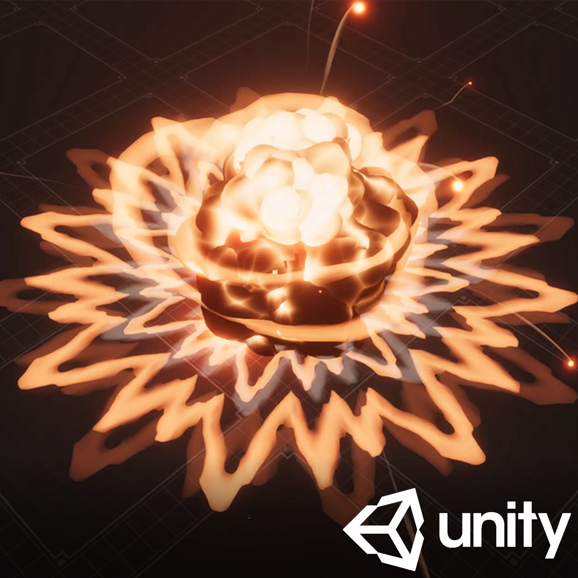 ArtStation - Stylized Explosion