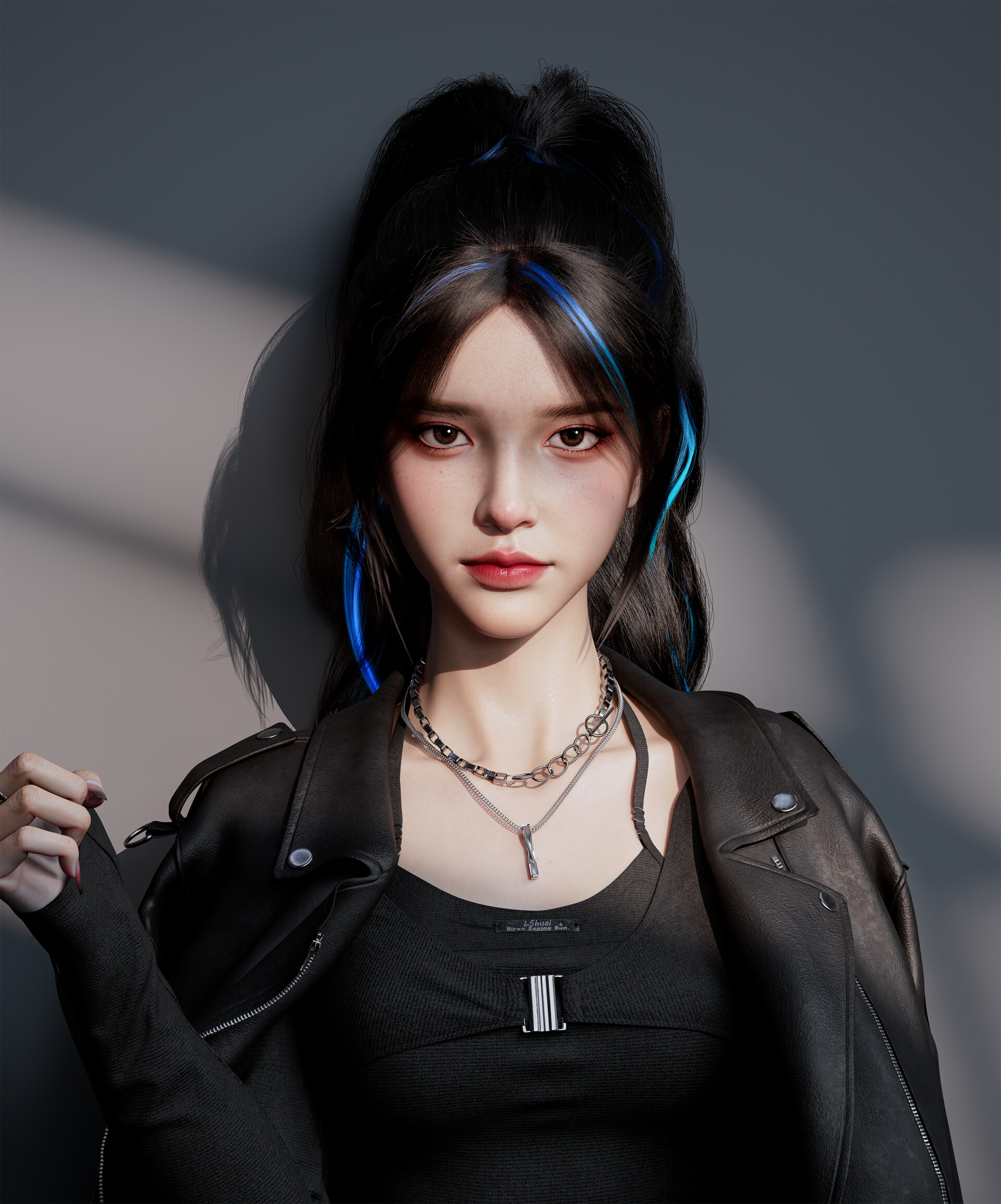 ArtStation - ”Cool girl“