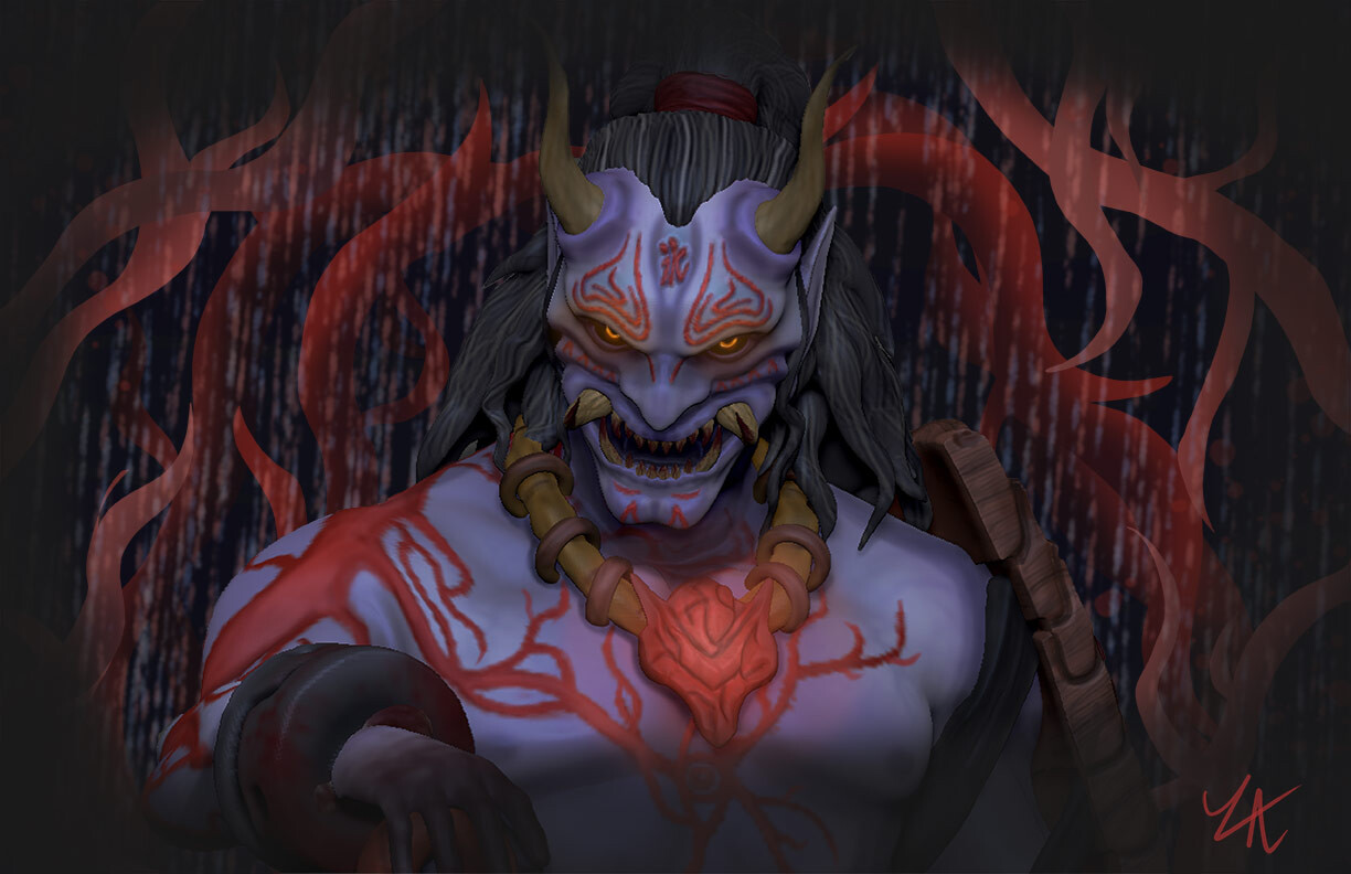 ArtStation - The Mountain Oni