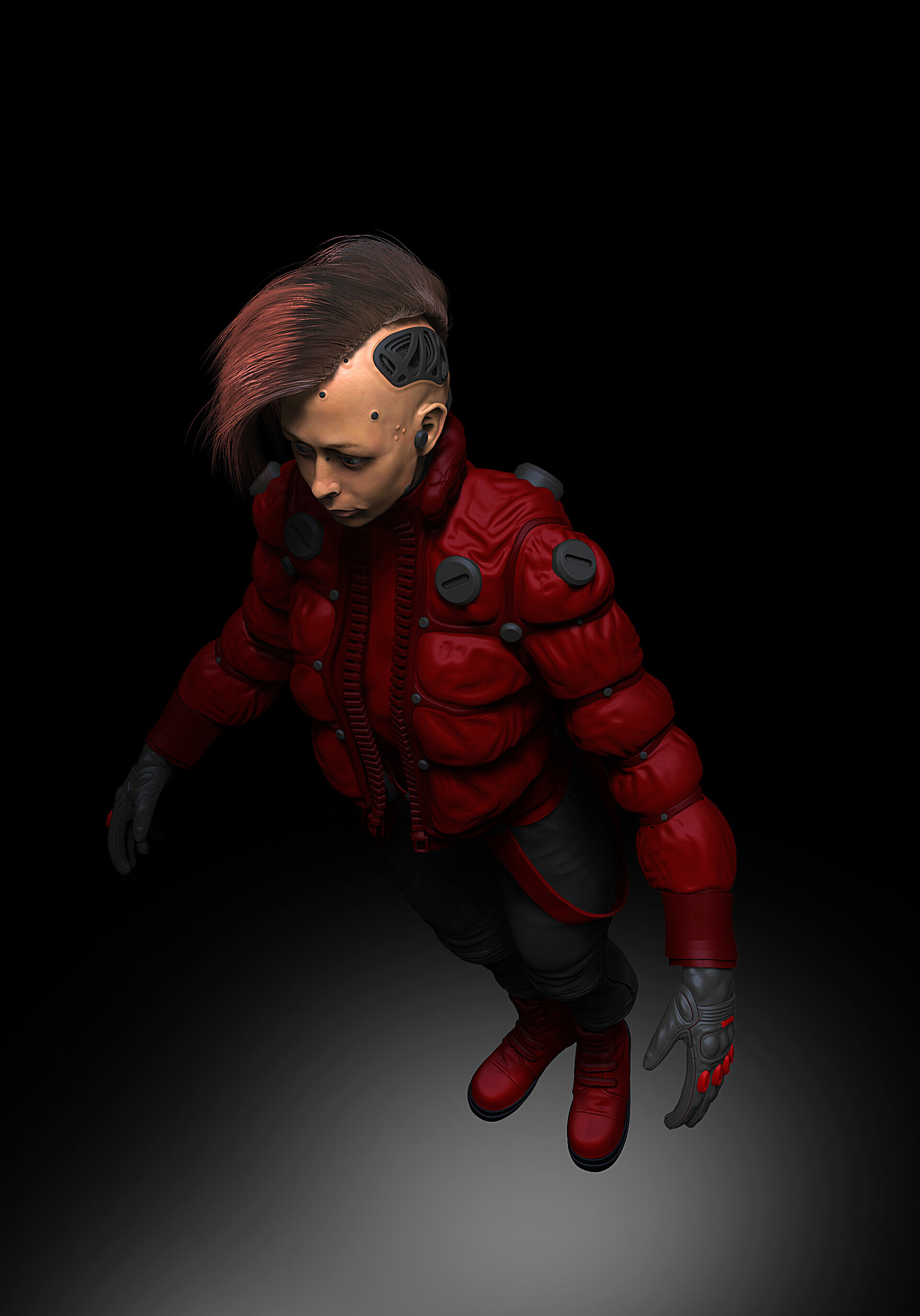 ArtStation - Red jacket.