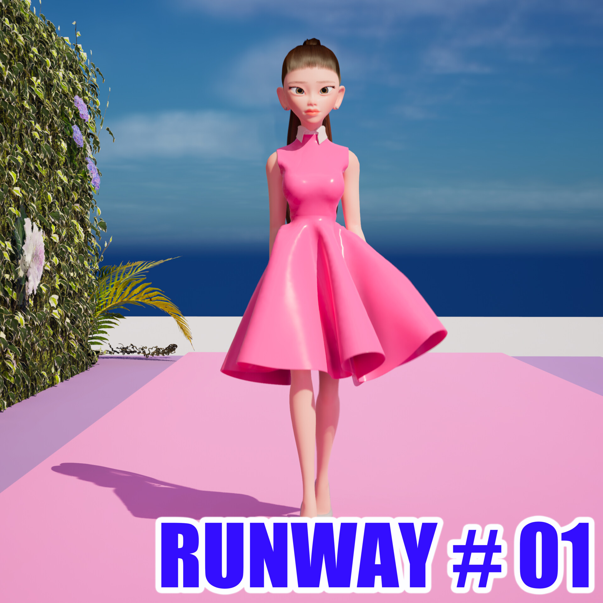 ArtStation - Digital Fashion Show made in Unreal Engine 5