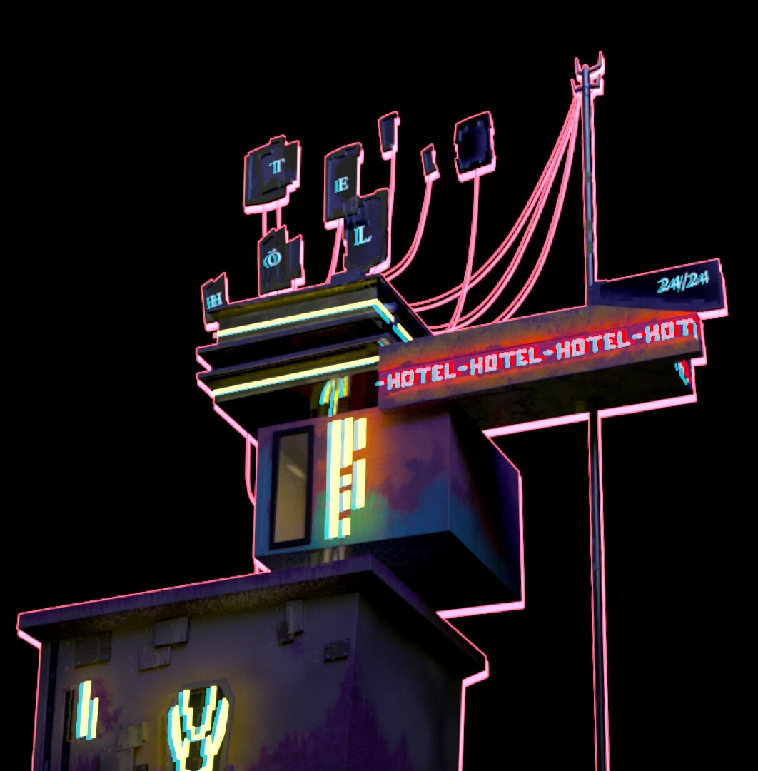 ArtStation - The Hotel