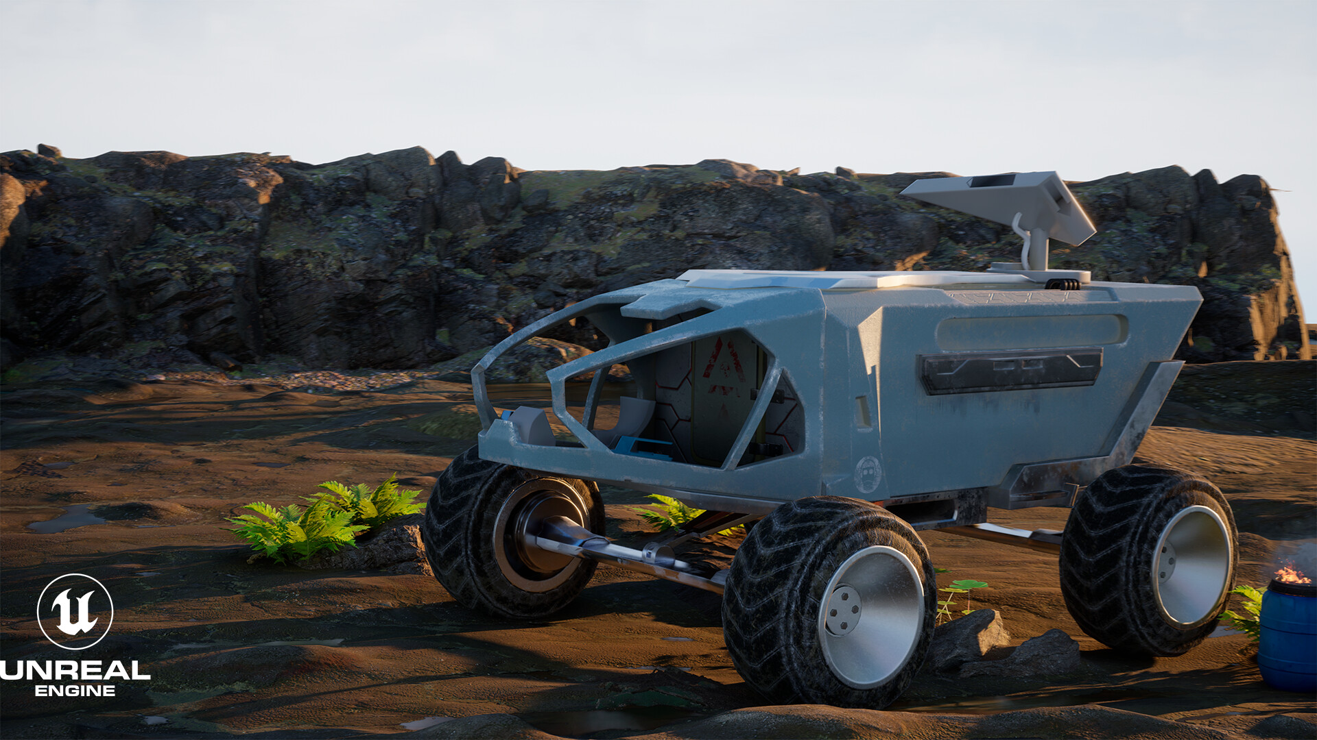 ArtStation - Traveling machine for difficult surfaces