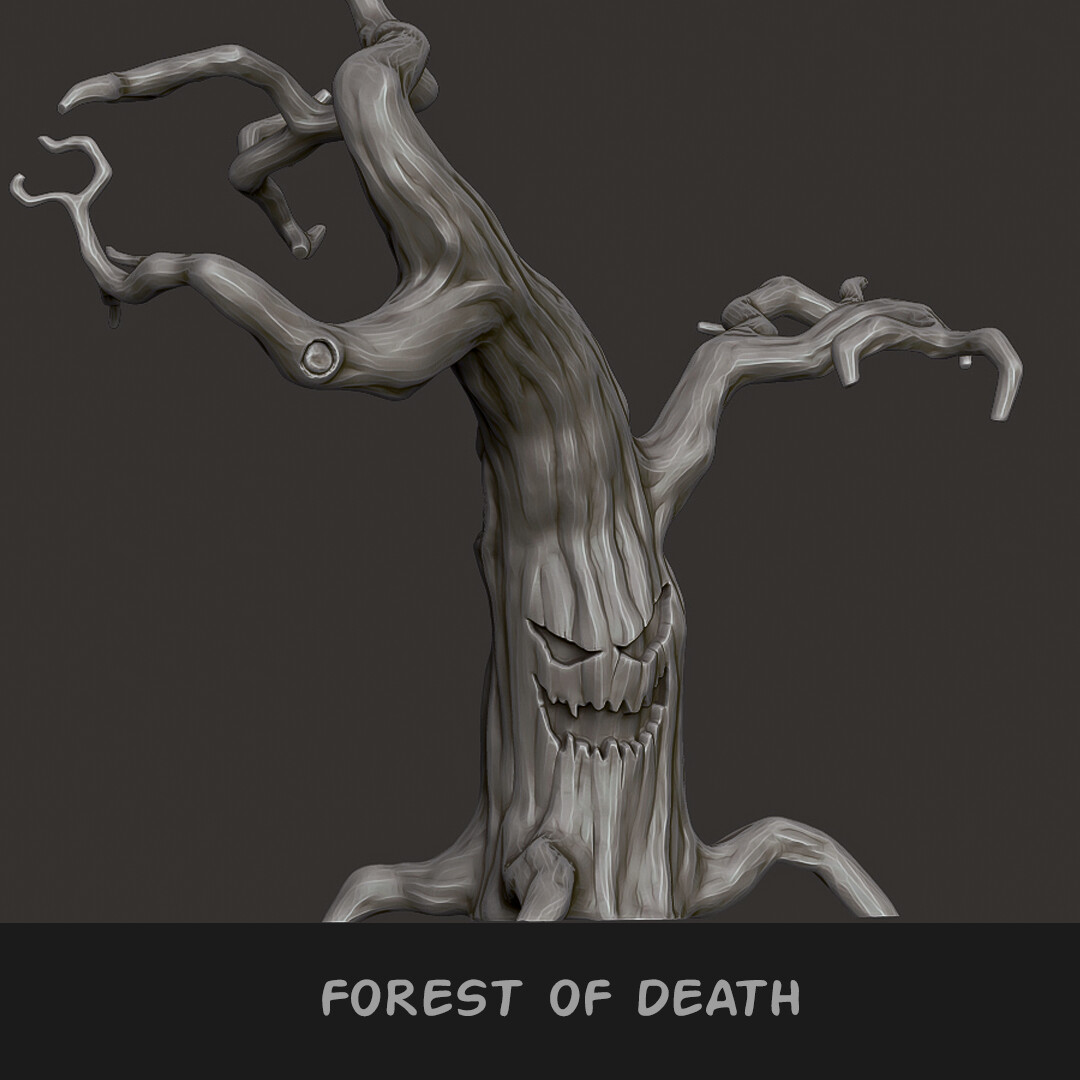 ArtStation - Forest of Death