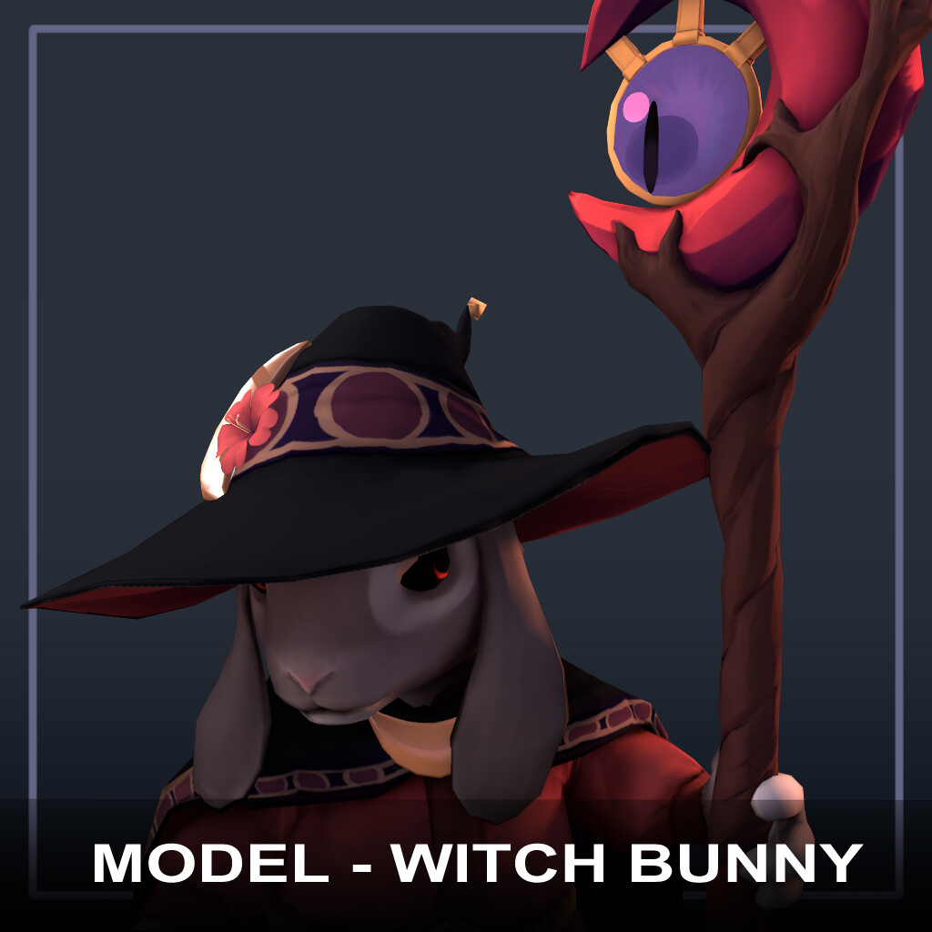 ArtStation - Witch Bunny Model