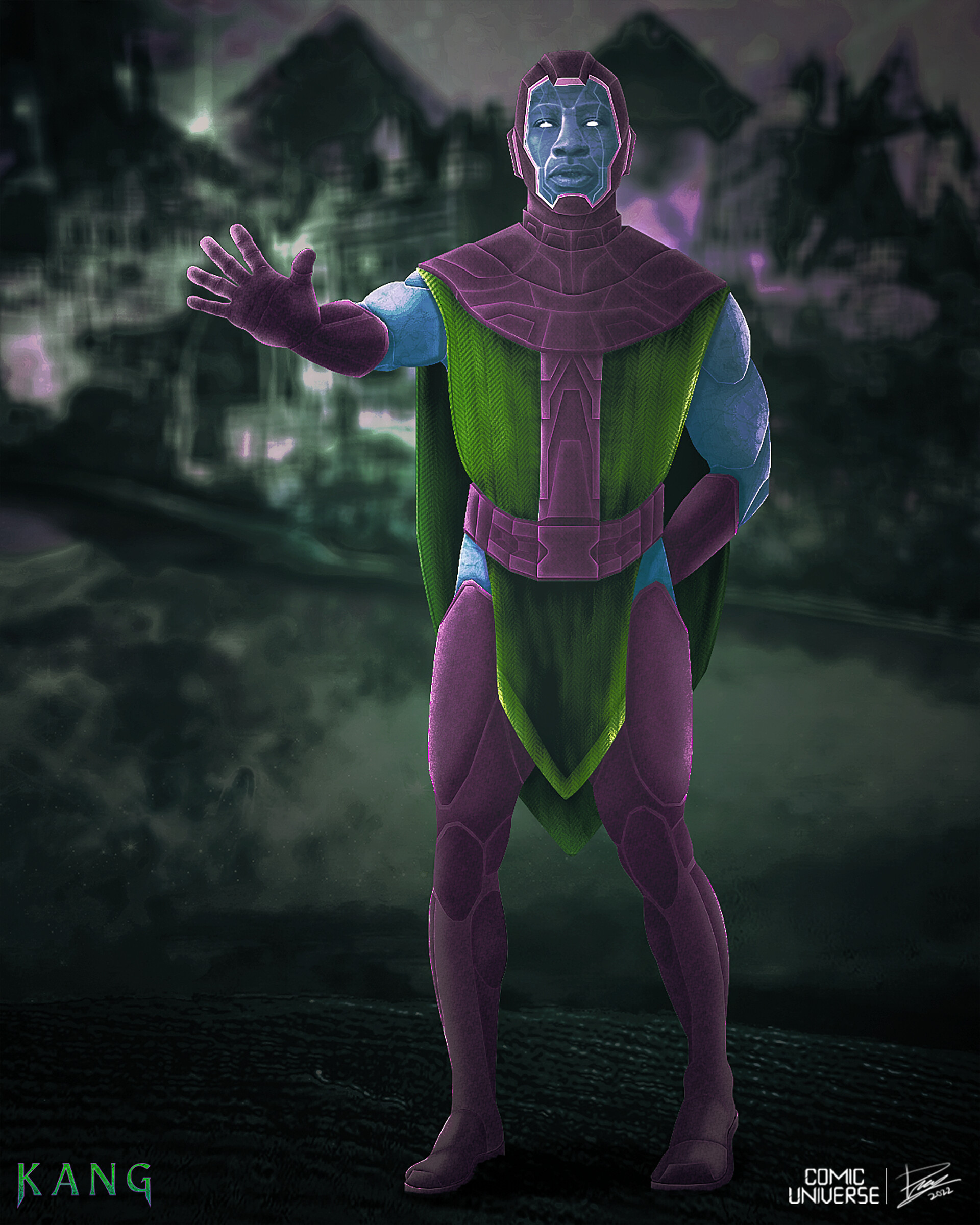 ArtStation - Kang The Conqueror Fan-Concept Artwork