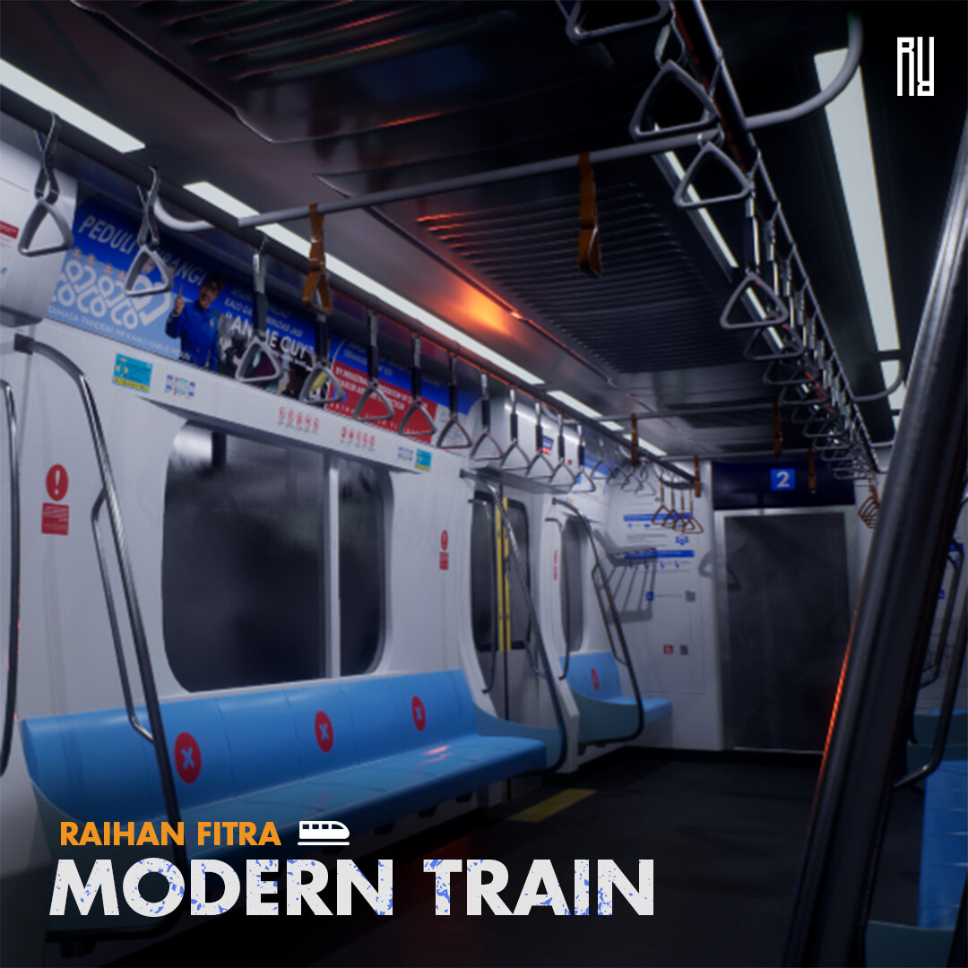 ArtStation - MRT Train (UE5)