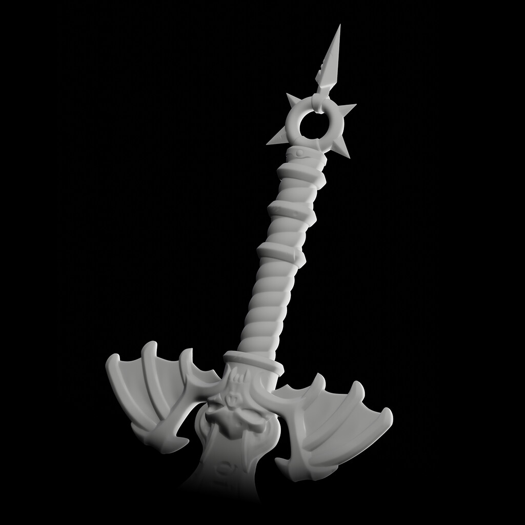 ArtStation - Stylized Vampire Sword