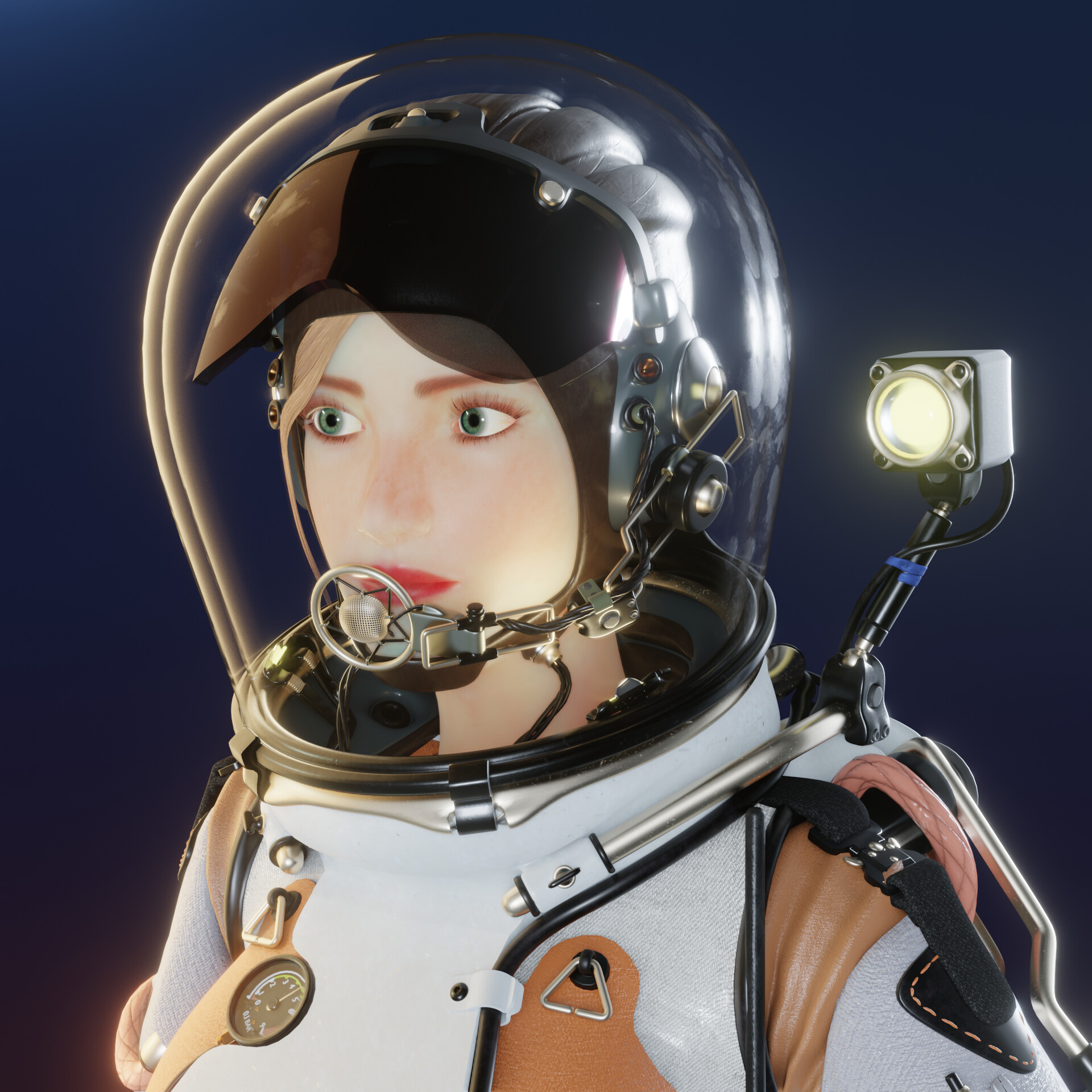 ArtStation - Retro Spacesuit