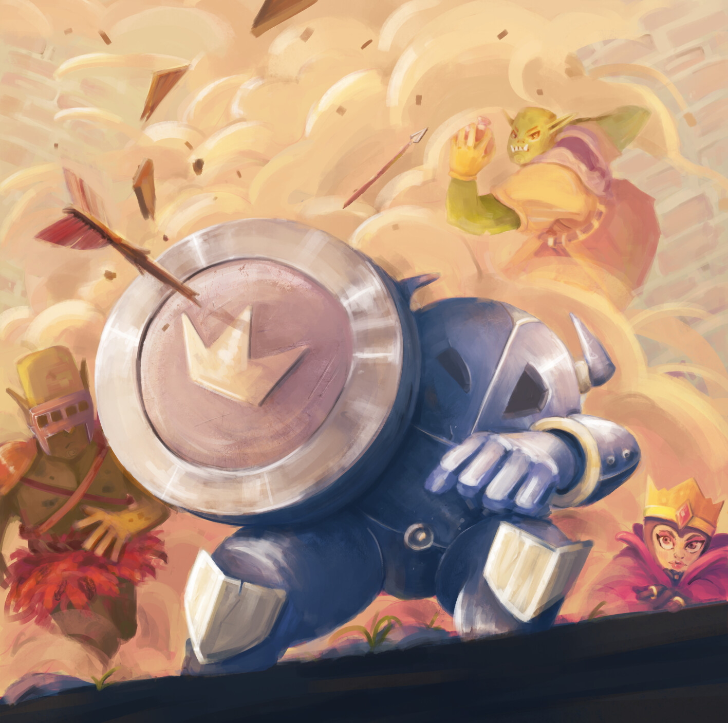 ArtStation - Chivalry ain't dead cover art