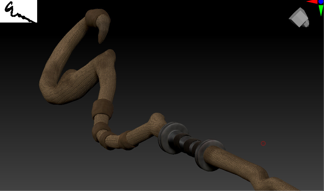 ArtStation - Wizard Cane