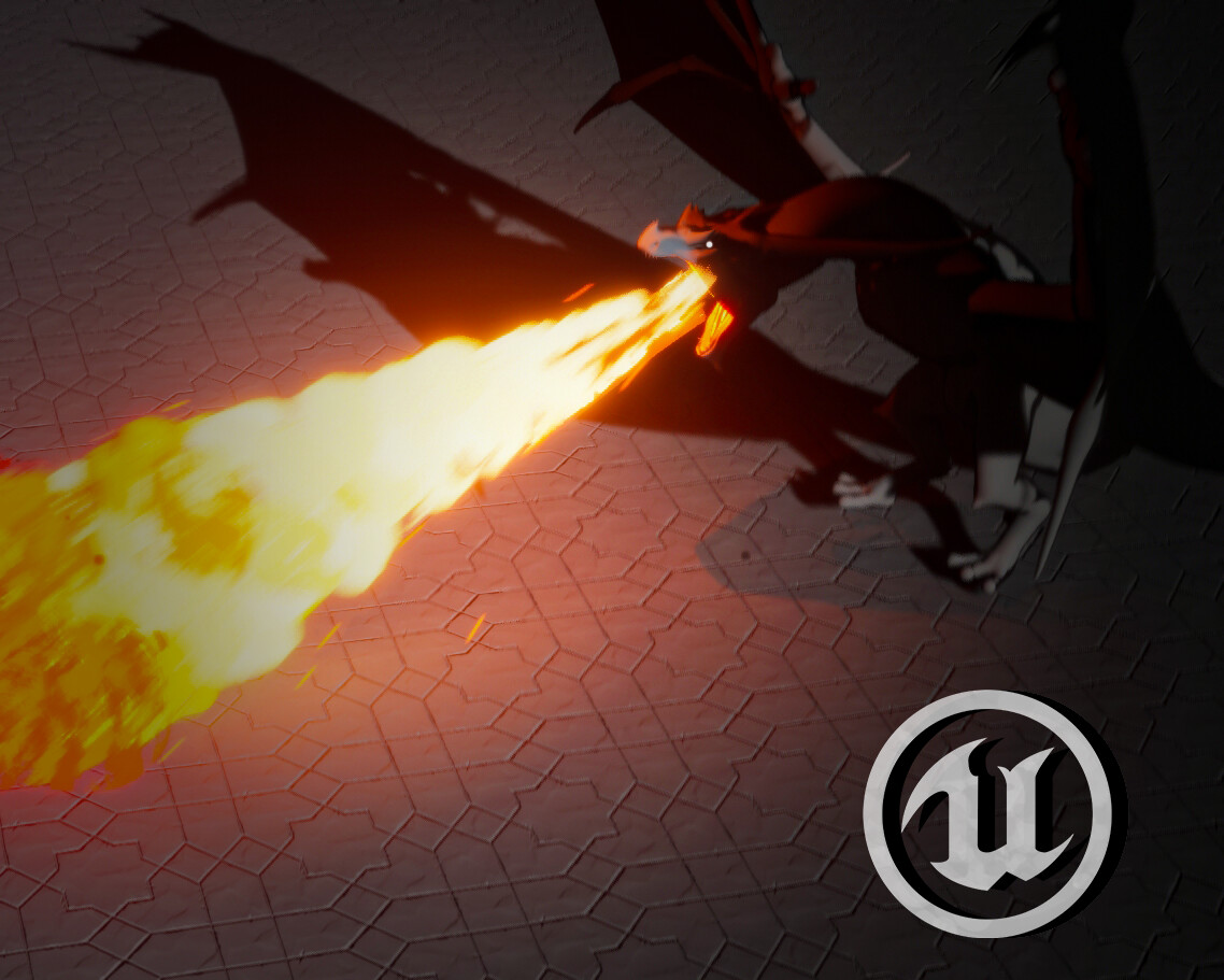 ArtStation - Dragon Fire VFX