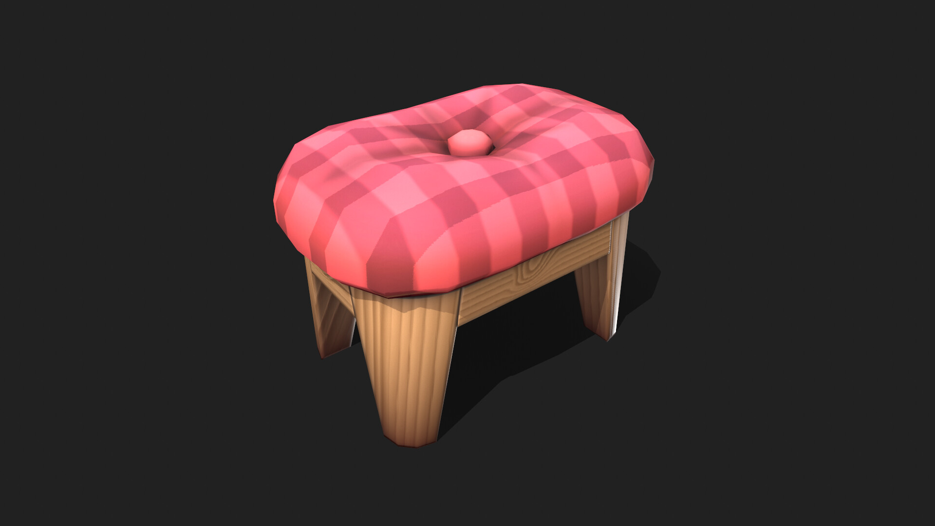ArtStation - Low-Poly Stools