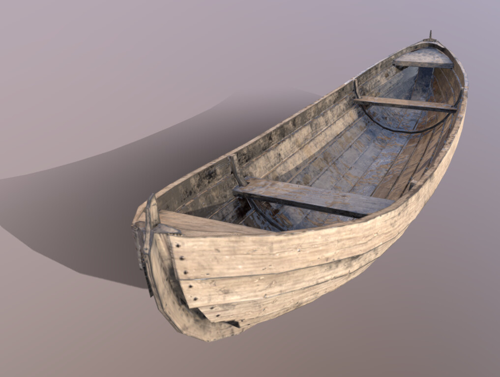 ArtStation - Lapped Boat