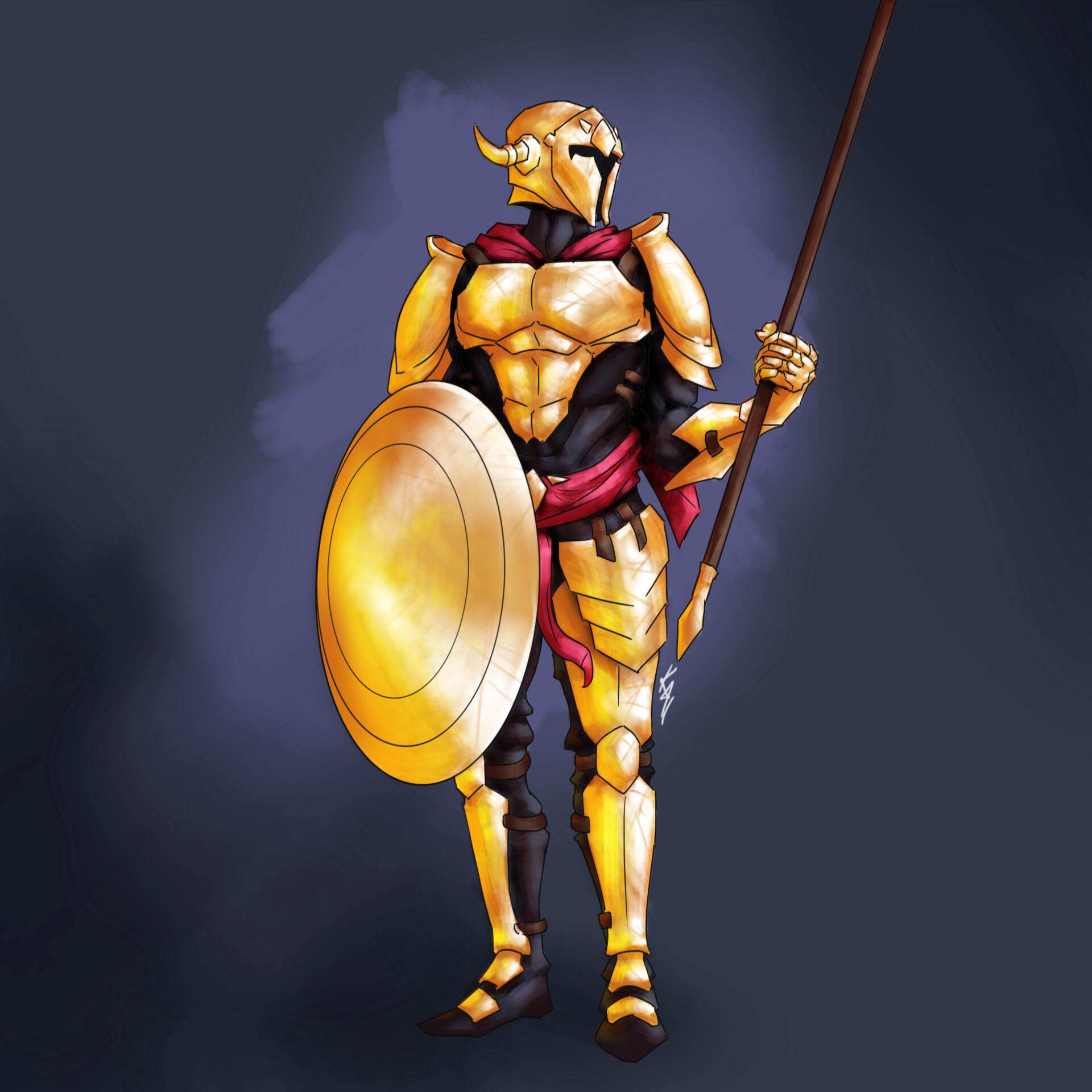 ArtStation - Full Character Design + Rendering/Color Practice #2