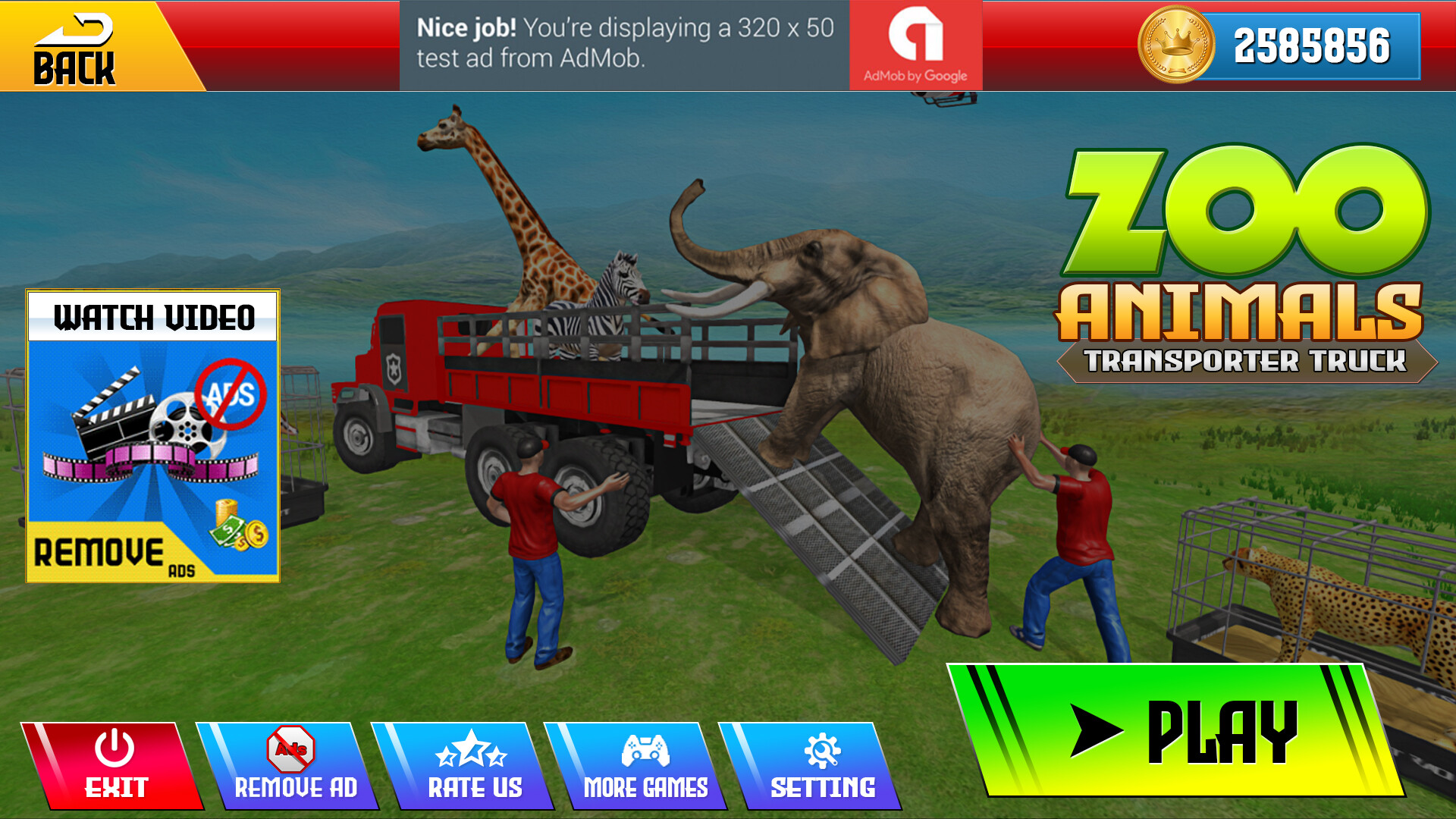 ArtStation - Animal Transport Game ui Ux Design For games