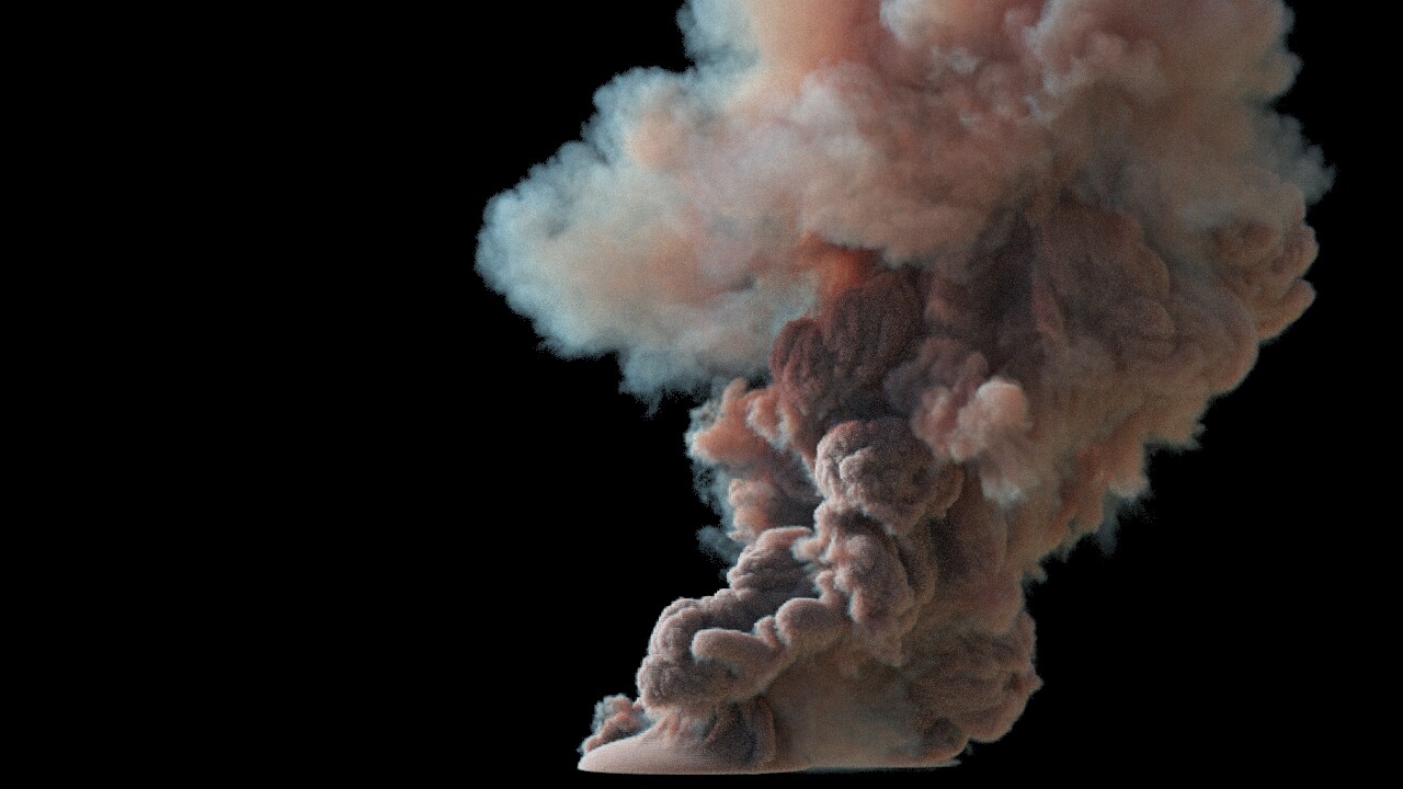 ArtStation - Simple Smoke Simulation done in Houdini