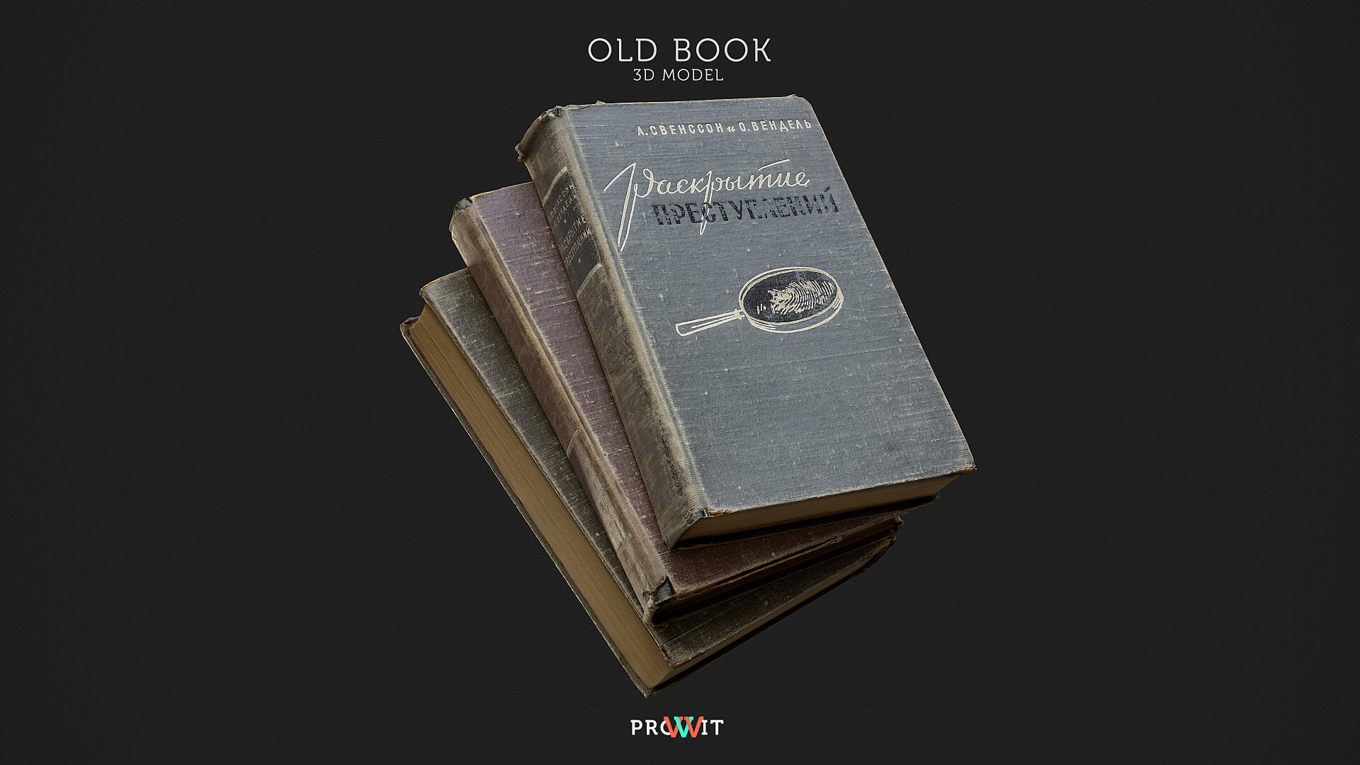 ArtStation - Old Book 3D model