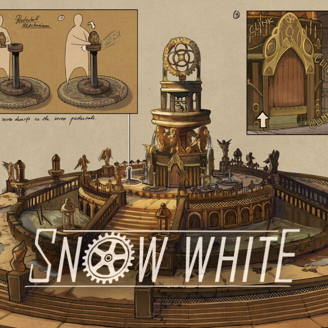 ArtStation - Steampunk Snow White