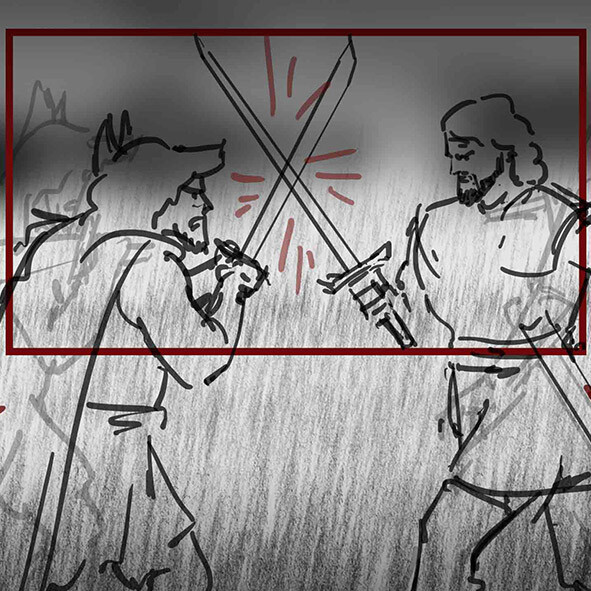 ArtStation - Sword fight