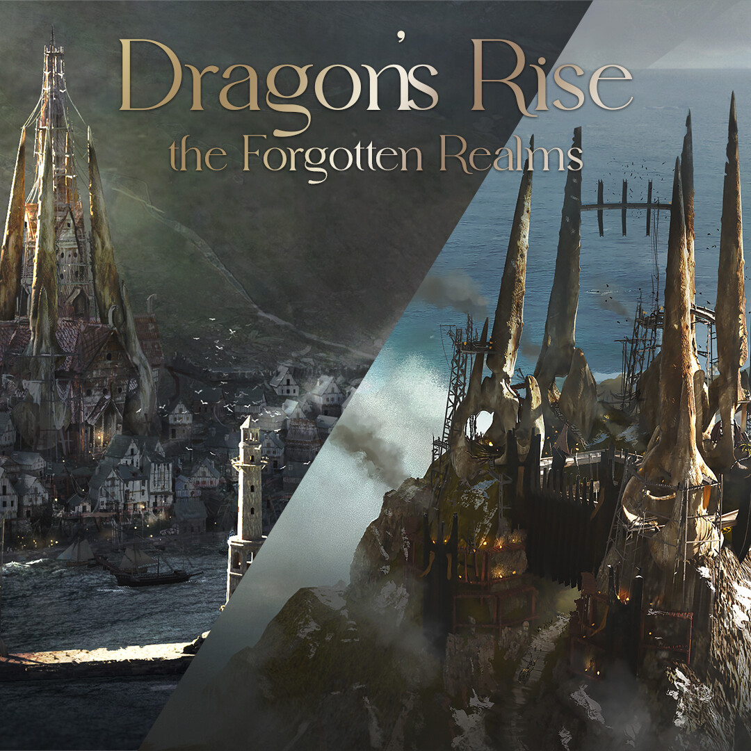 ArtStation - Dragonriders Island