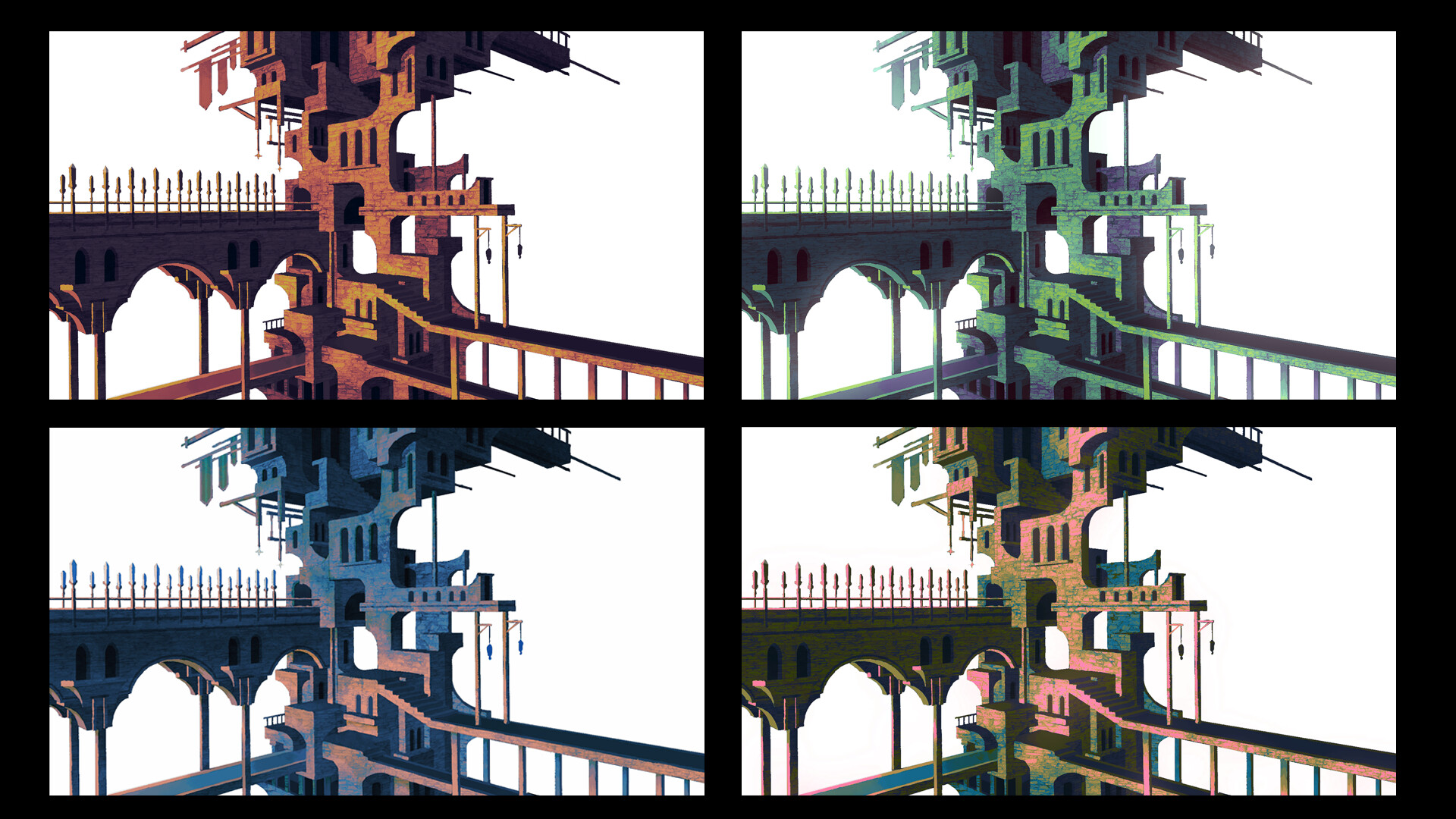 ArtStation - Environment Studies - Labyrinth