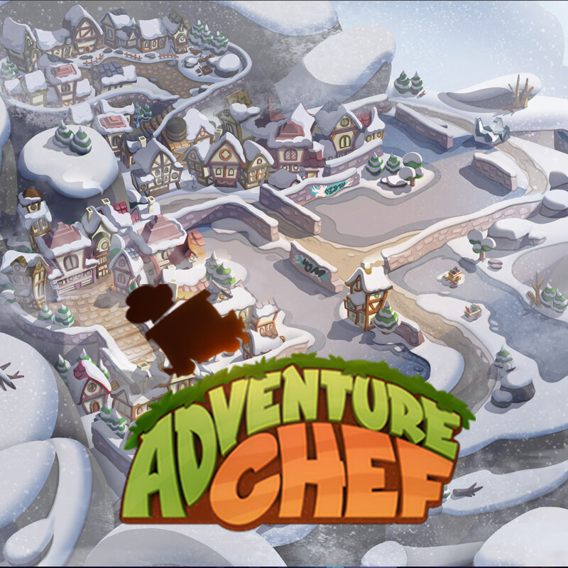 ArtStation - Adventure Chef - Winter Mountain Environment Design