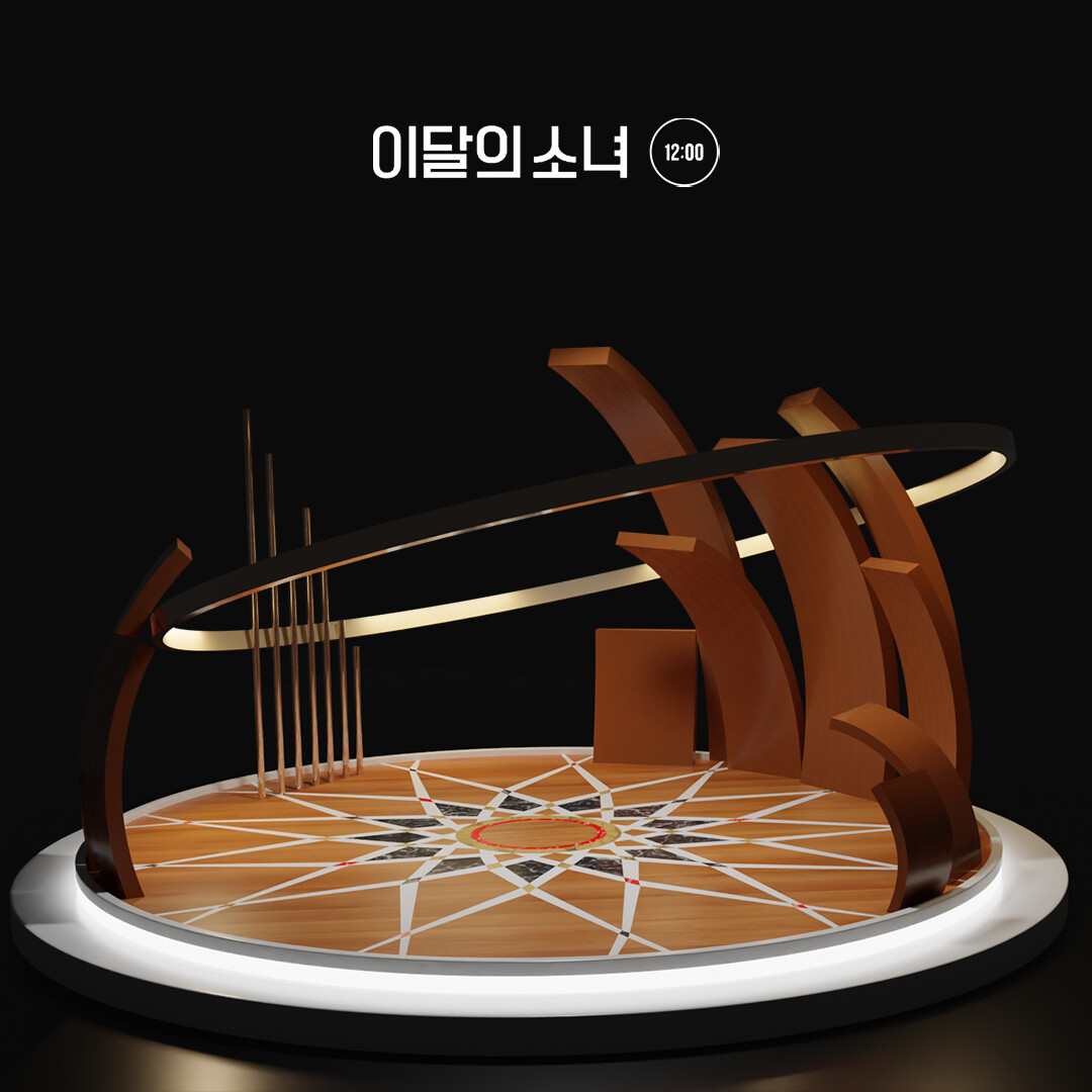 ArtStation - [Kpop] Loona Star MV Stage