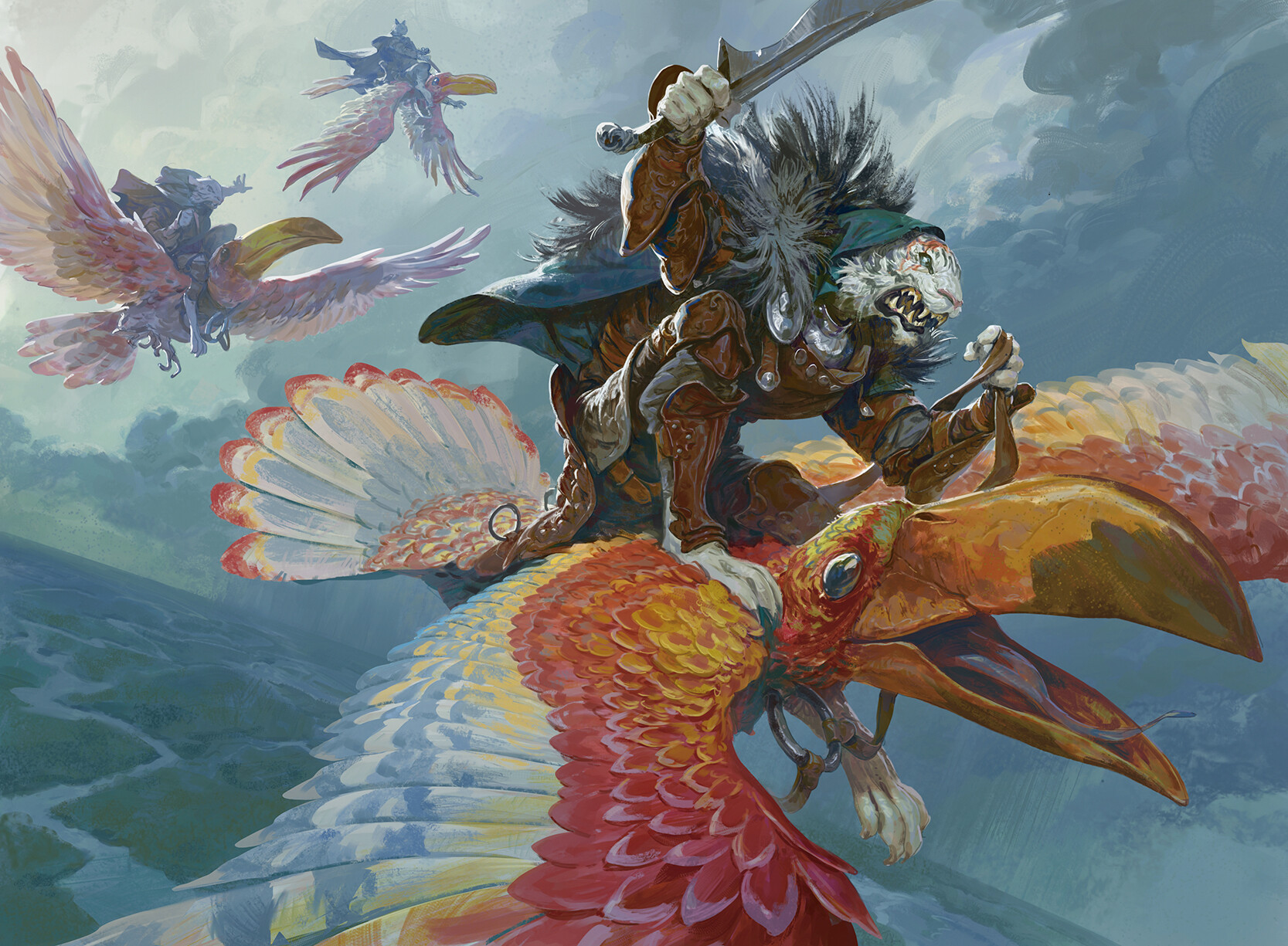 ArtStation - Magic the Gathering - Tabaxi Toucaneers
