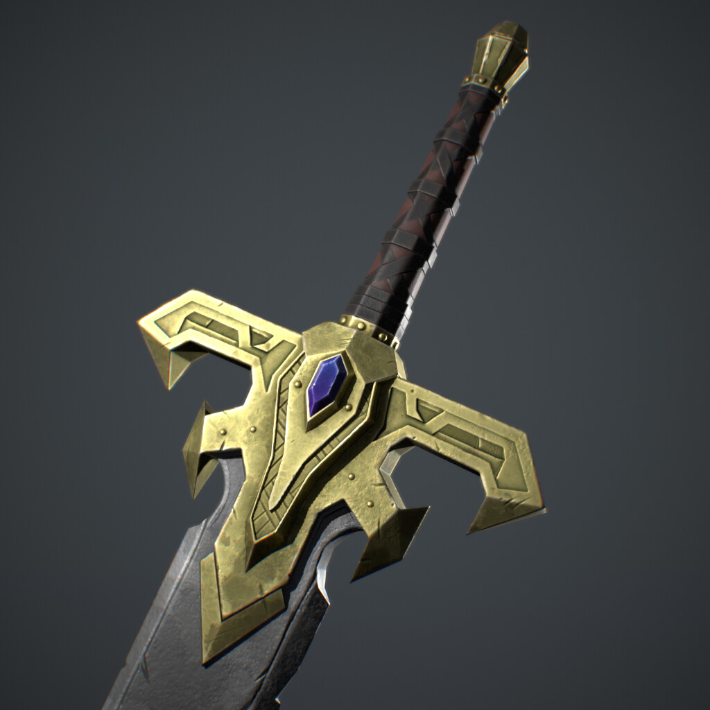 Anthony Dinsdale - Stylised Sword
