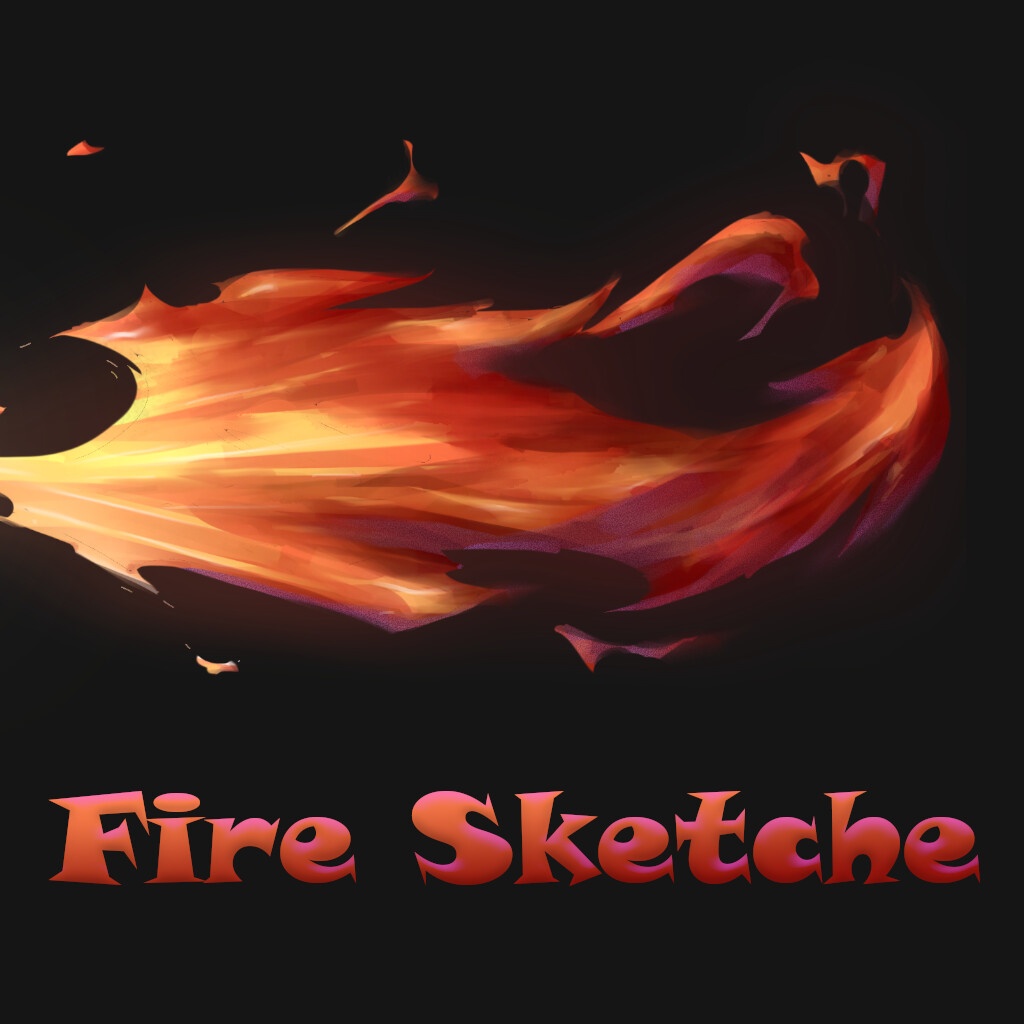 ArtStation - Fire Sketche
