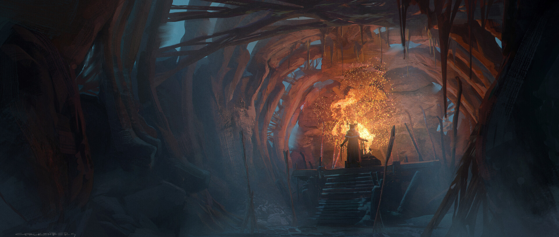 ArtStation - Spirit in the Bottle - Bone Quarry