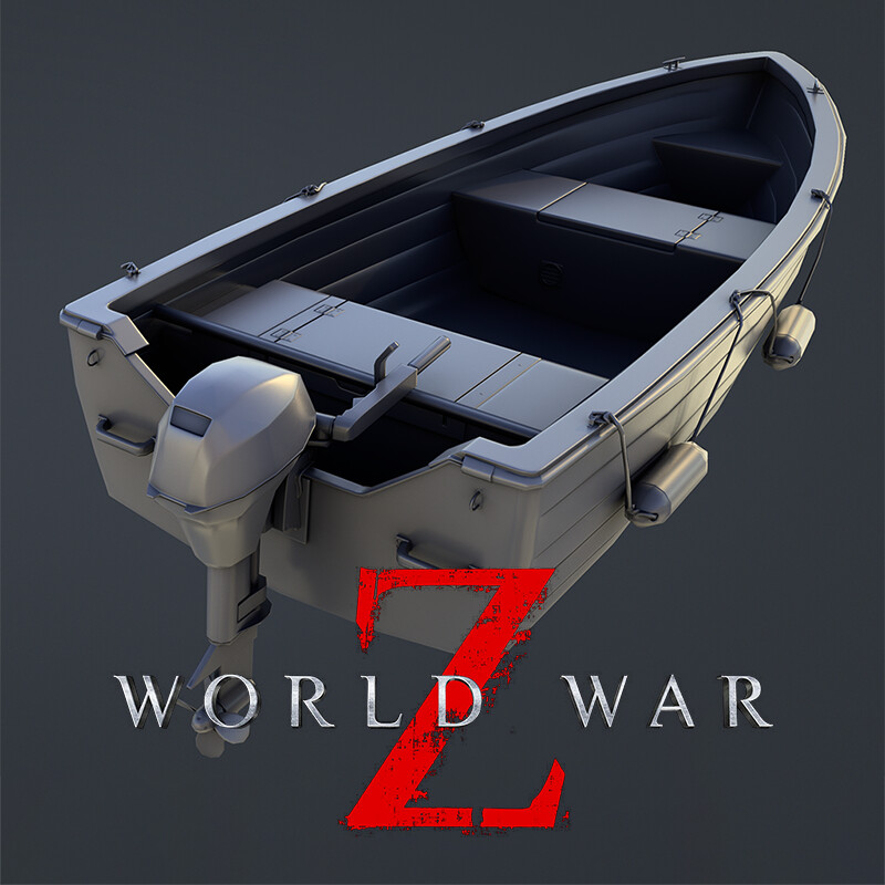 ArtStation - World War Z - Boat