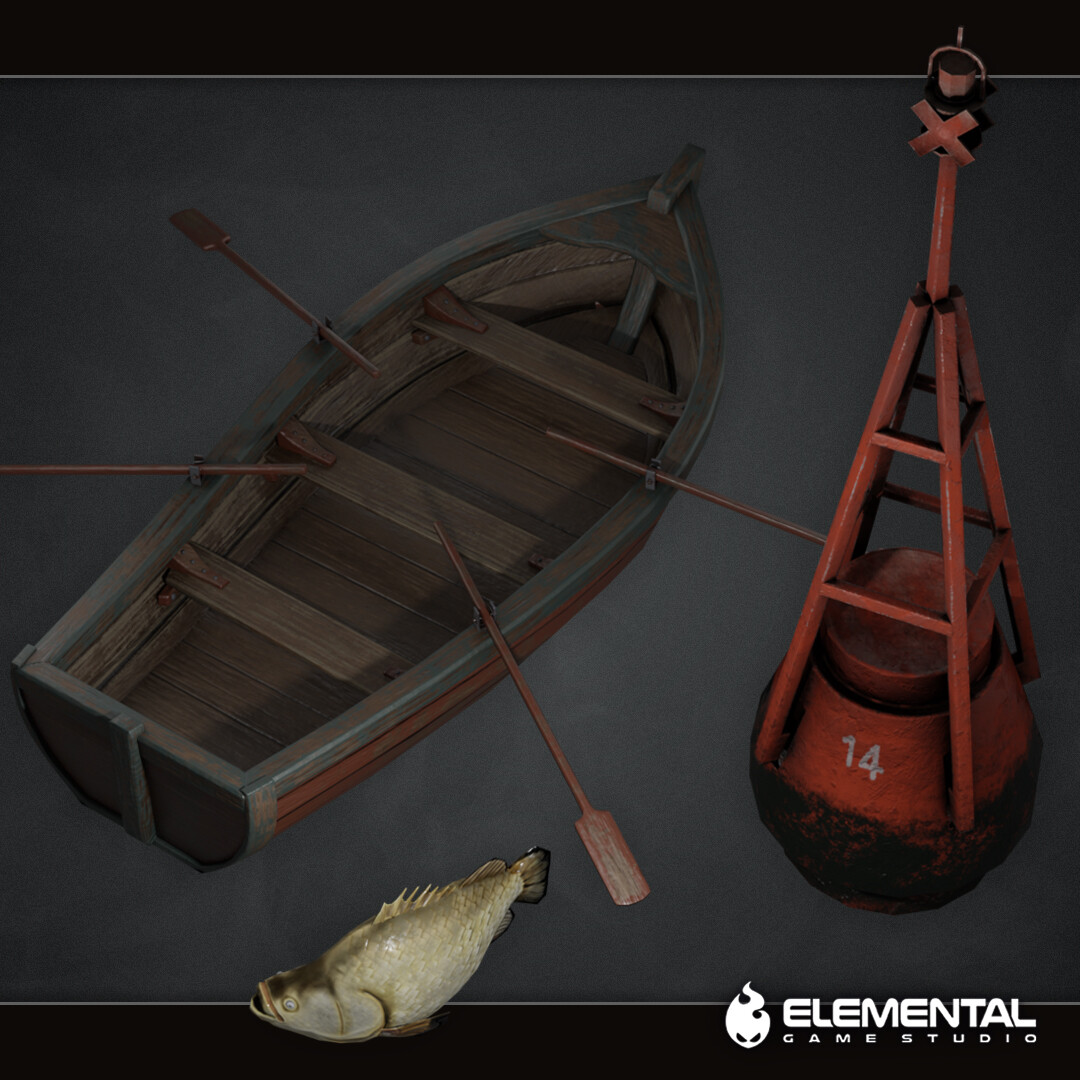 ArtStation - Boat Pack