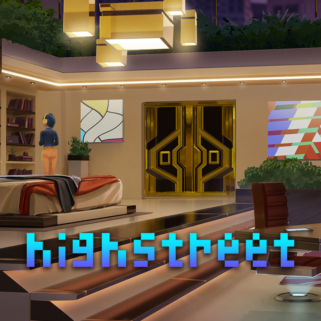 ArtStation - Highstreet // Solarium - Studio Bedroom