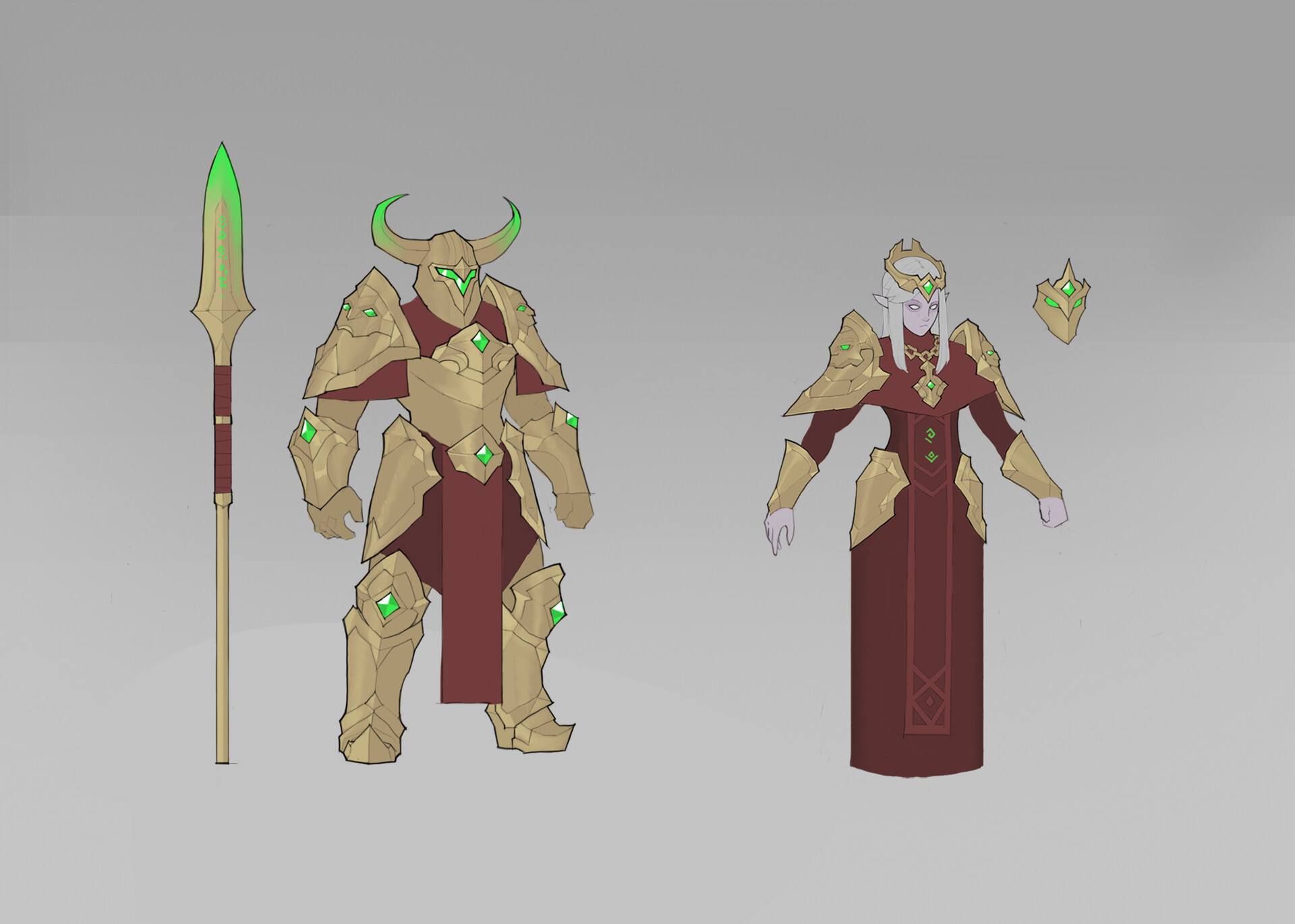 ArtStation - temple guard