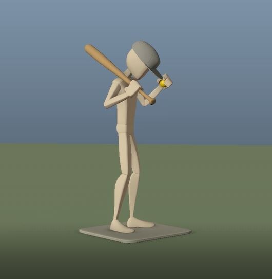 ArtStation - Baseball animación 3D