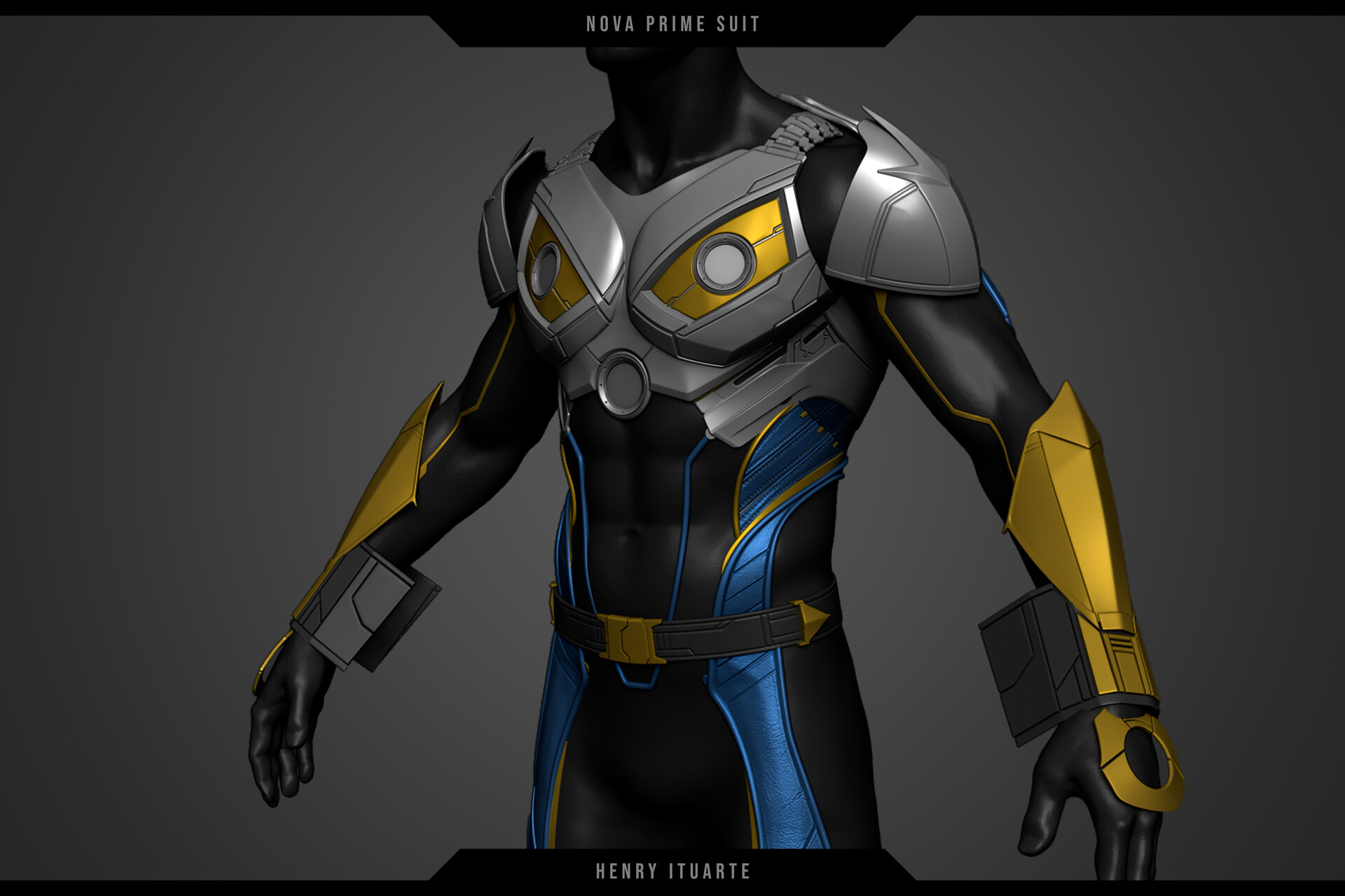 ArtStation - 3D Printable Nova Prime Suit. Original Design by Raf ...