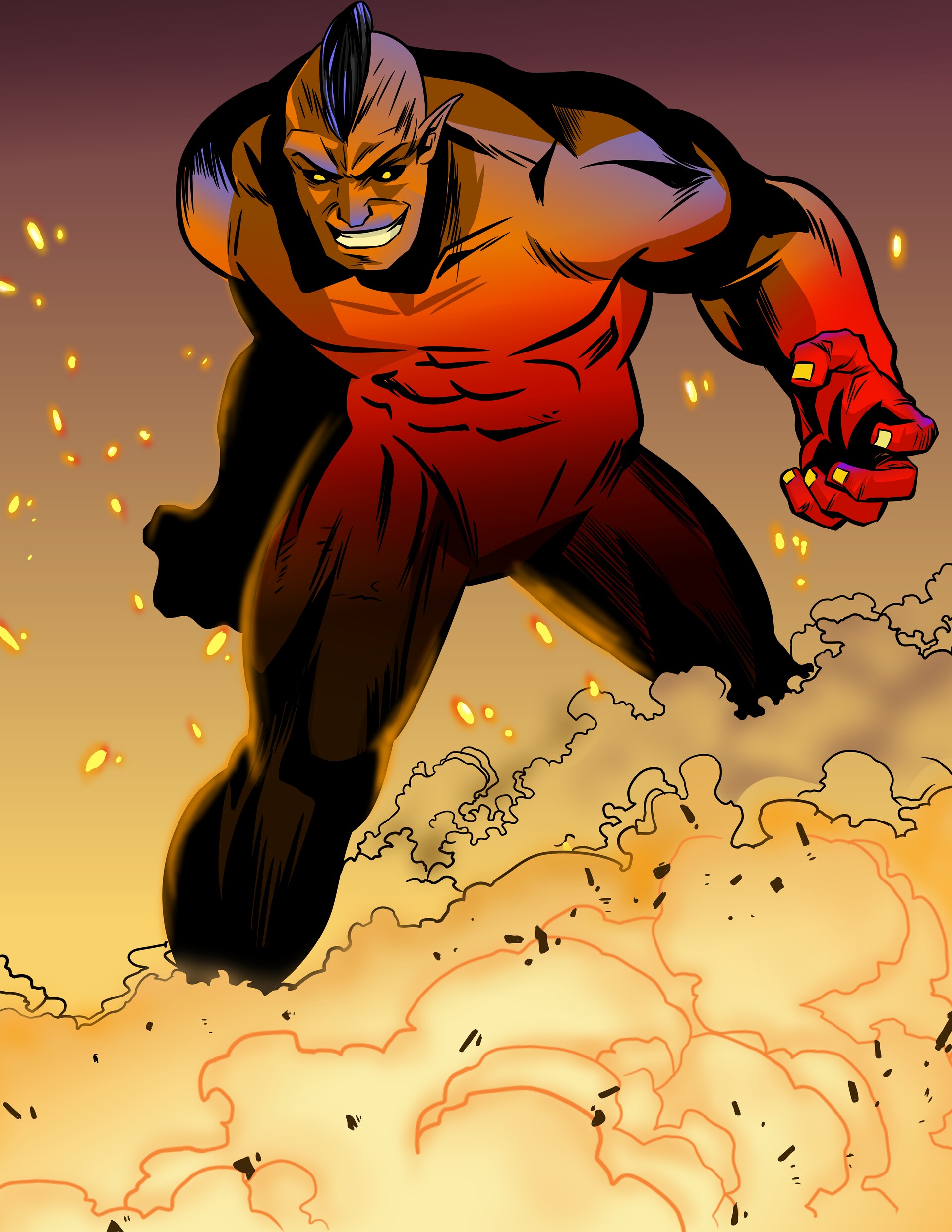 ArtStation - Villain Arrived Concept