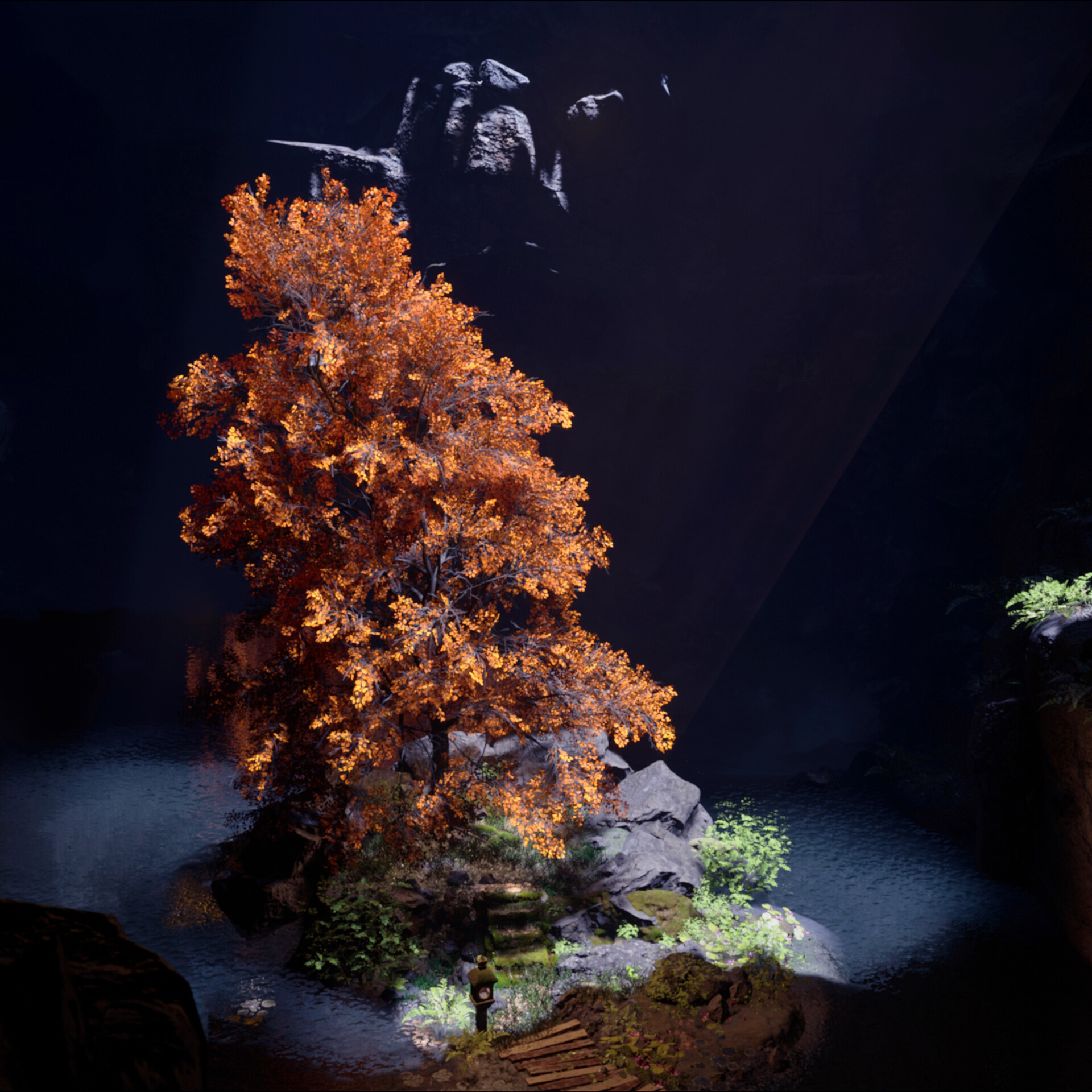 ArtStation - Remaster of my Orange Hero scene