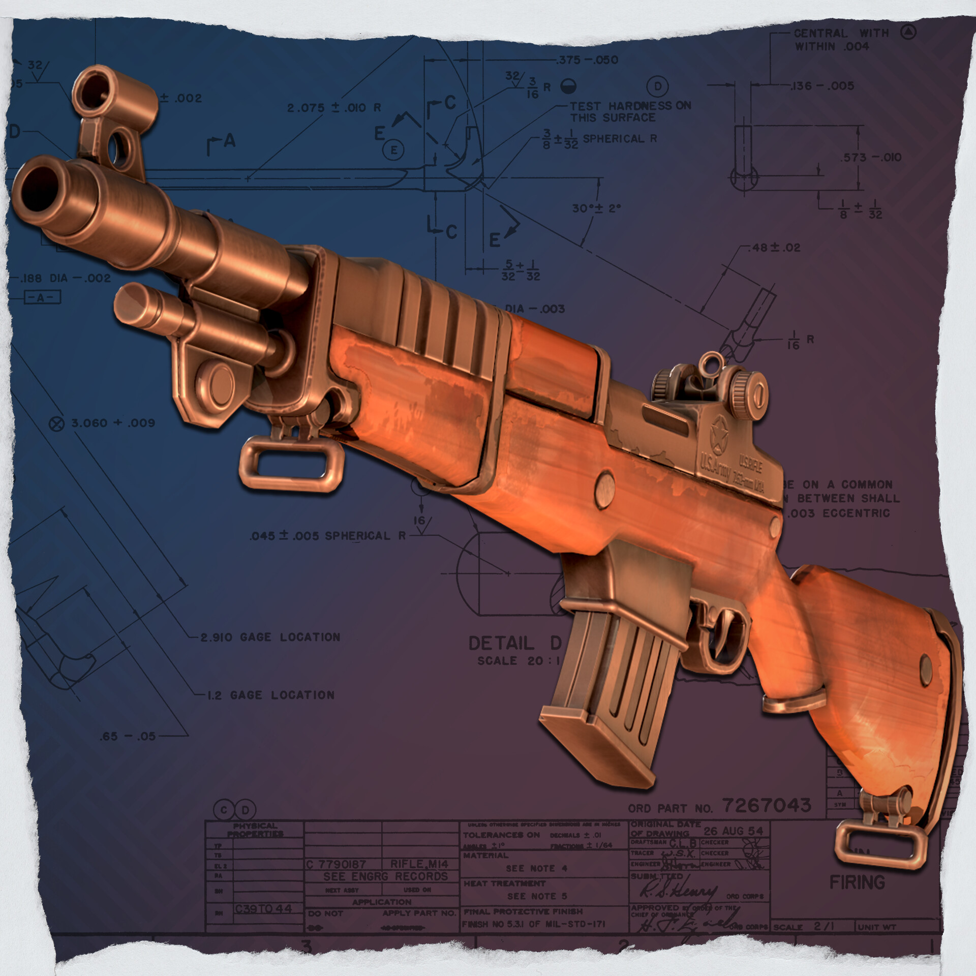 ArtStation - Service Rifle