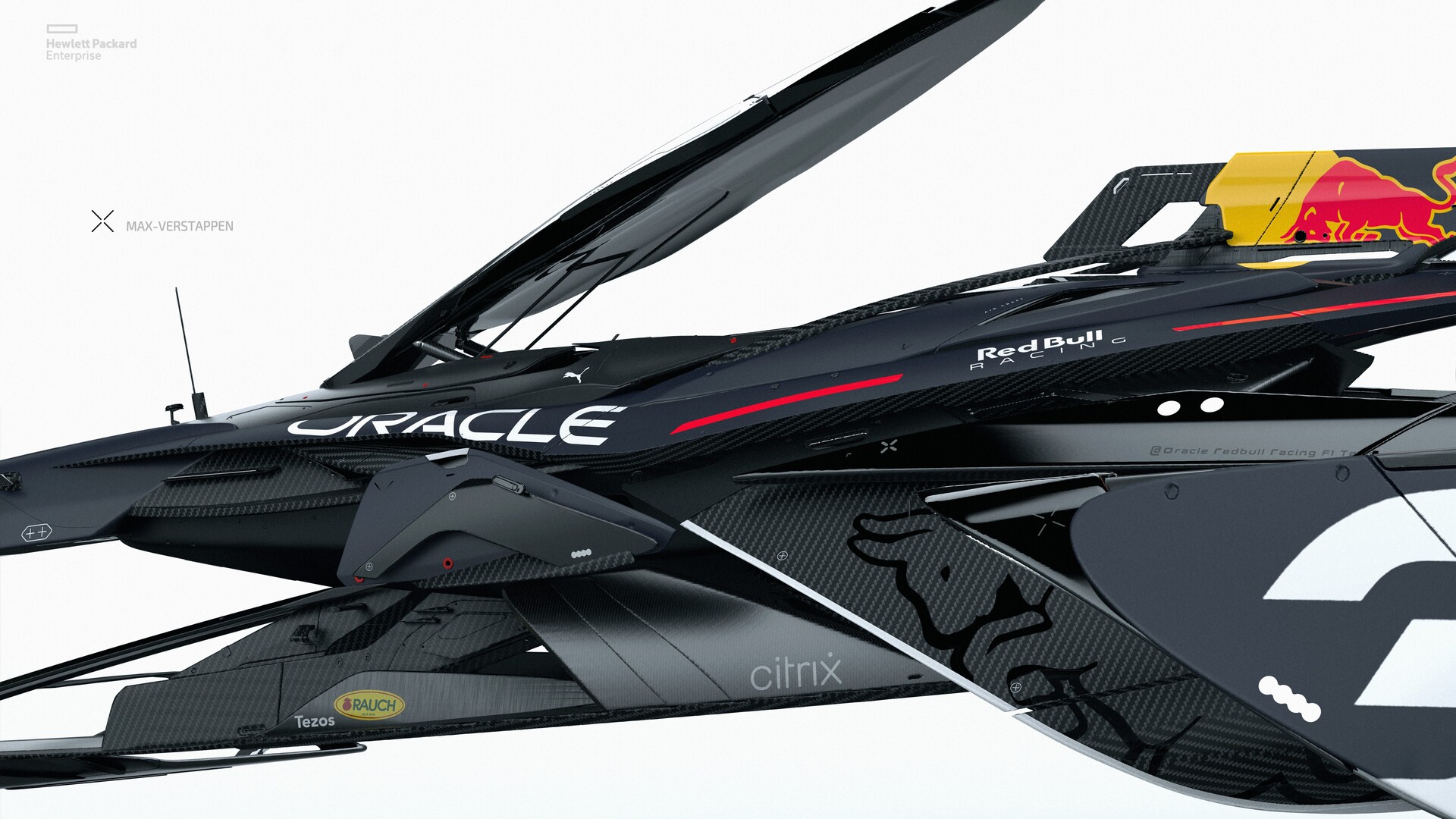 ArtStation - Redbull Racing Aircraft- Max Verstappen(No.33)