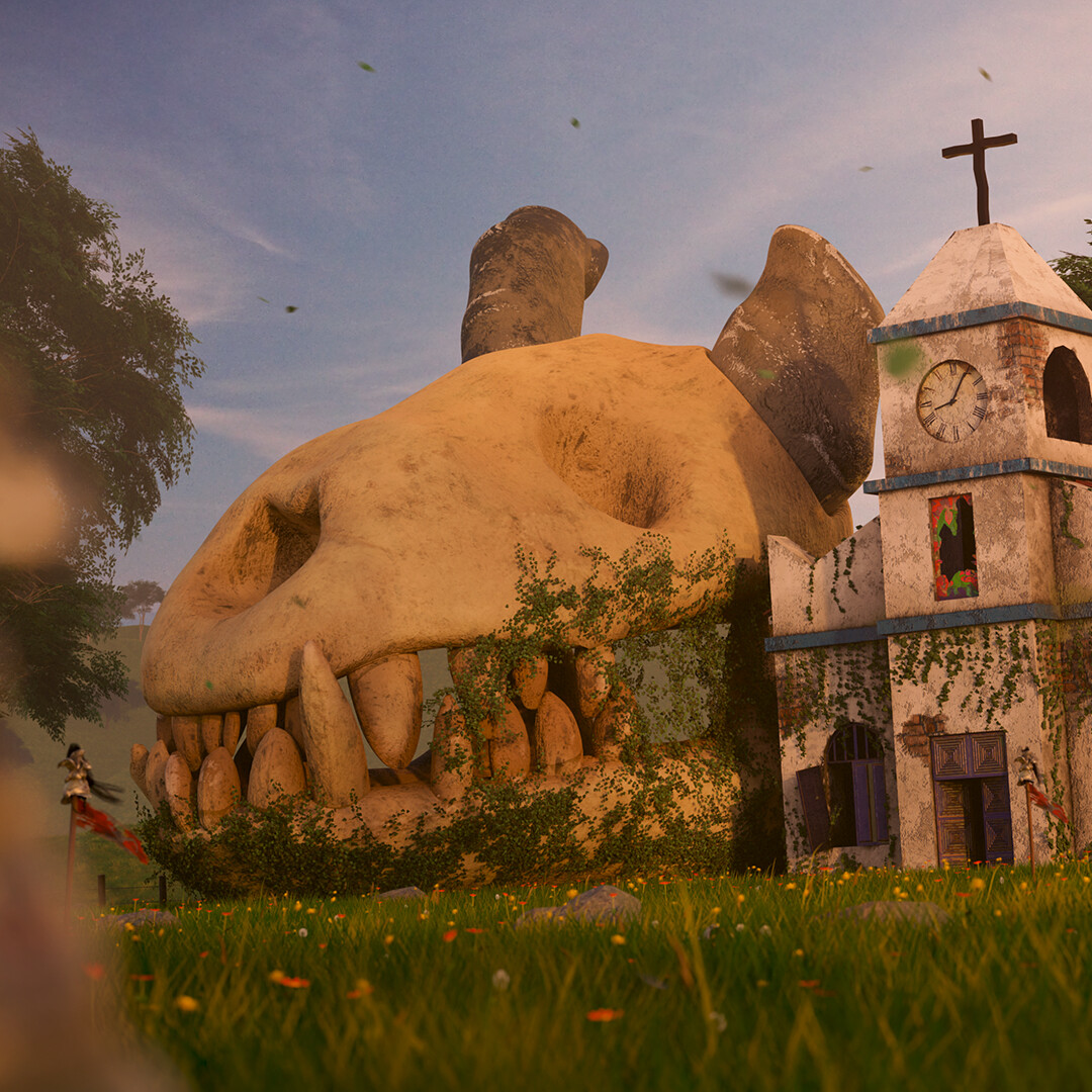 ArtStation - Church of Dragons