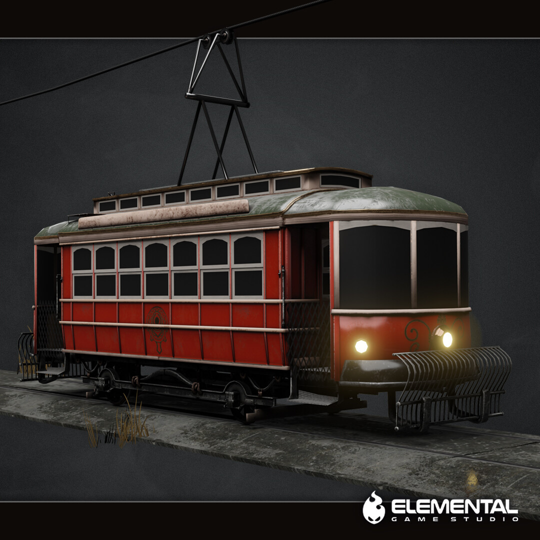 ArtStation - Cable Car