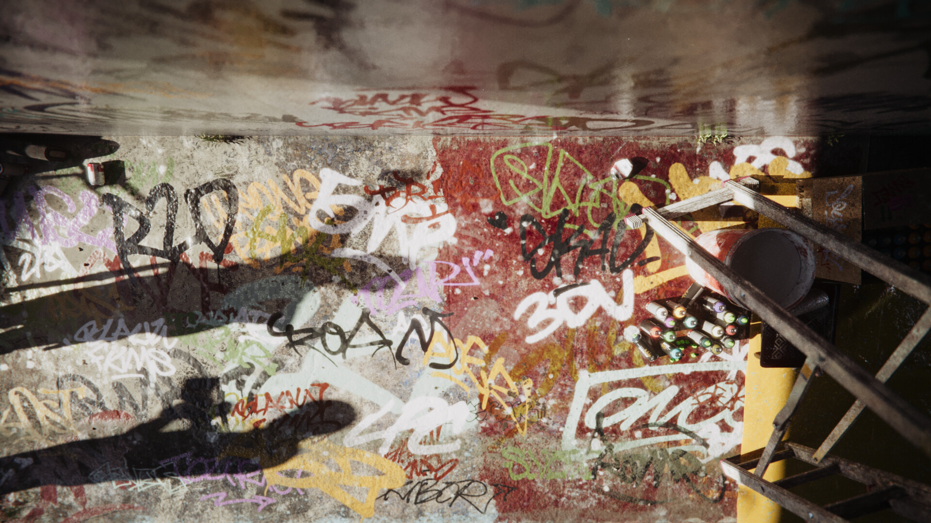 ArtStation - Graffiti Sketchwall