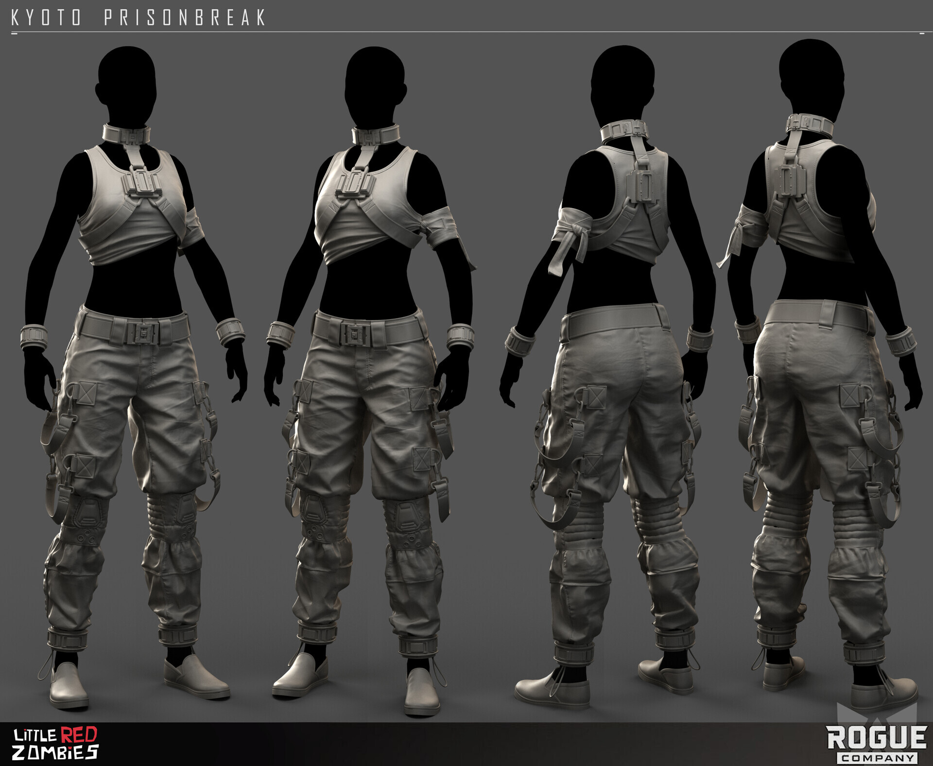 ArtStation - ROGUE COMPANY - PRISONER 625 RONIN