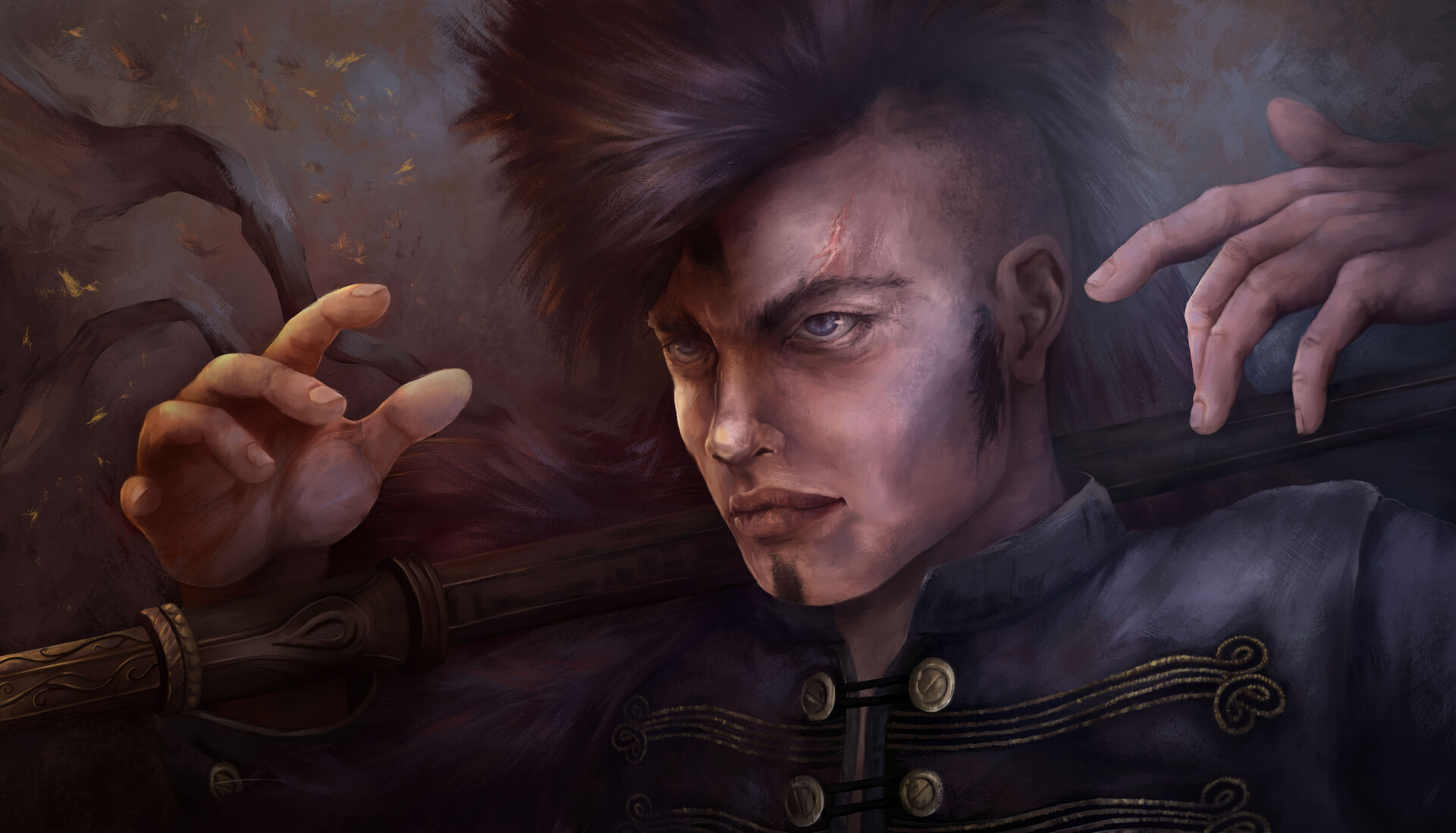 ArtStation - goth warrior