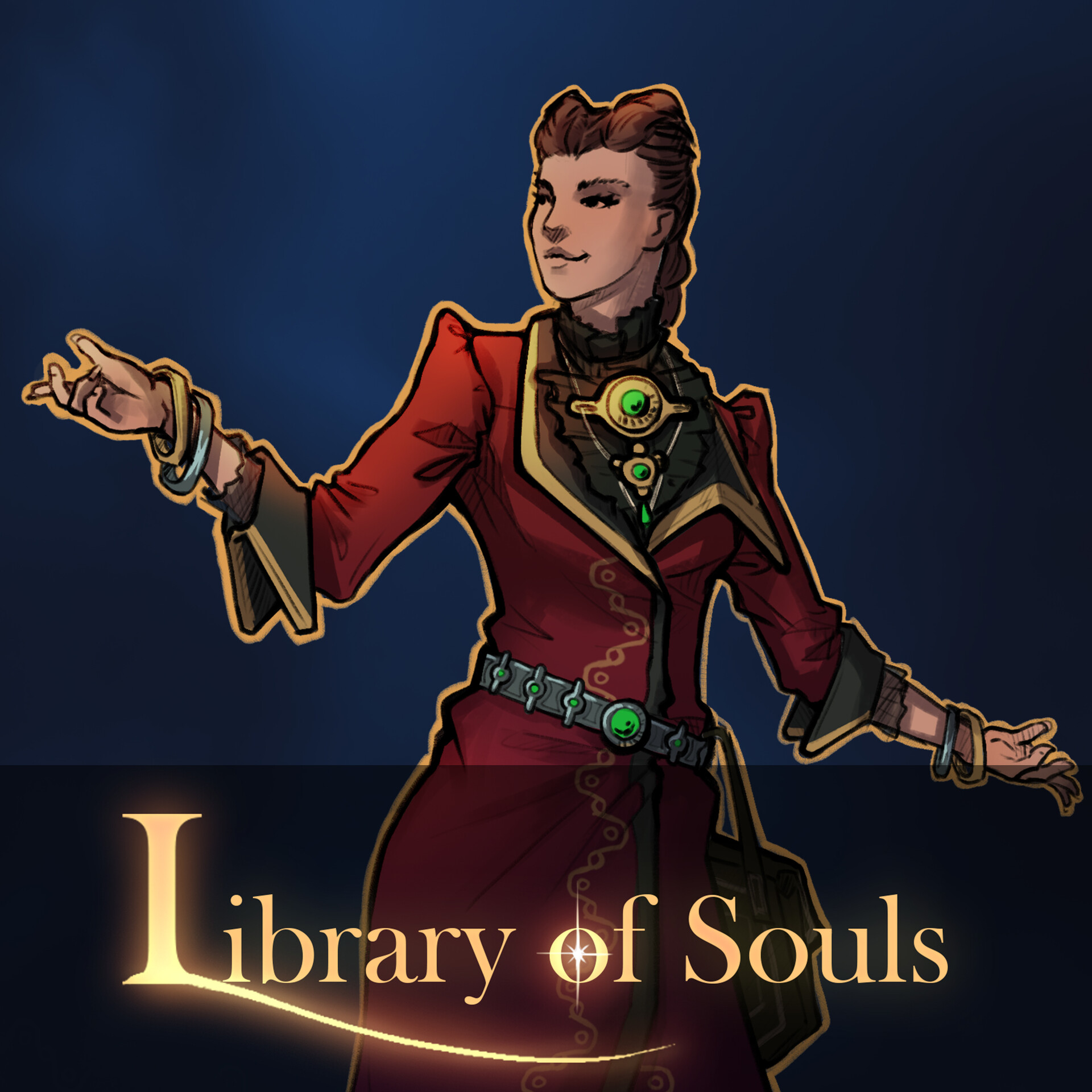 ArtStation - Library of Souls. Mary concept art