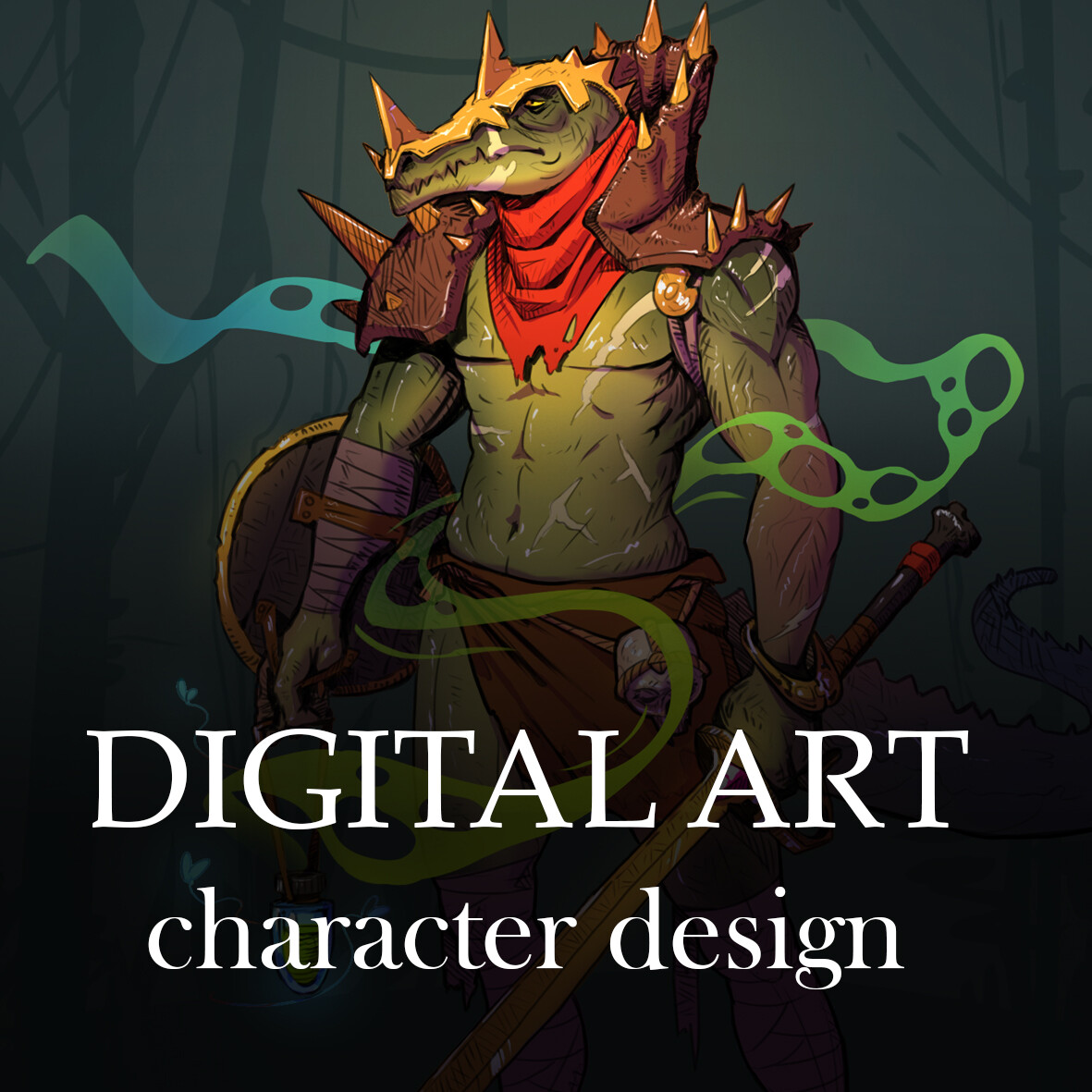 ArtStation - Lizard Knight